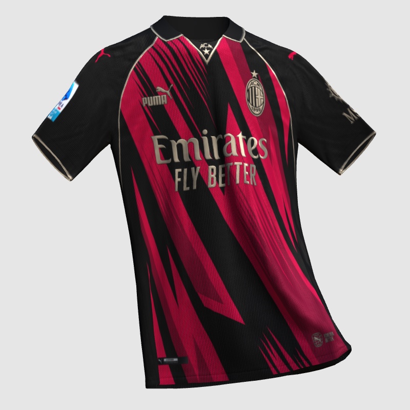 AC Milan Home Concept - FIFA Kit Creator Showcase