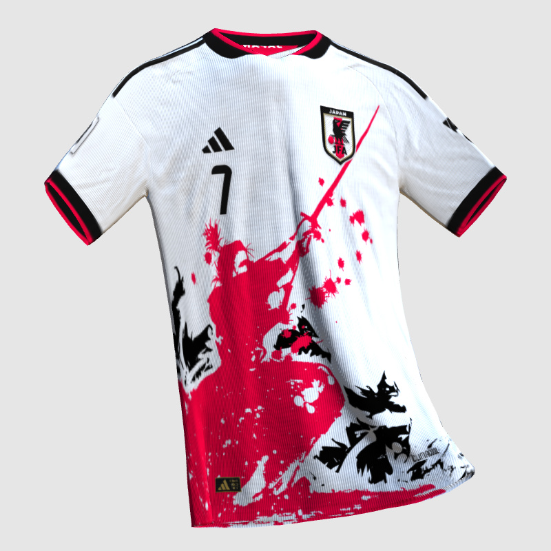 Japan "Samurai" 2026 Concept - FIFA Kit Creator Showcase