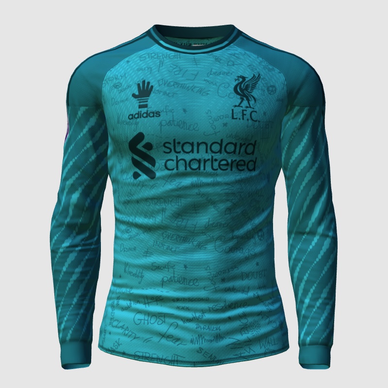Liverpool x Adidas goalkeeper kit concept - FIFA Kit Creator Showcase