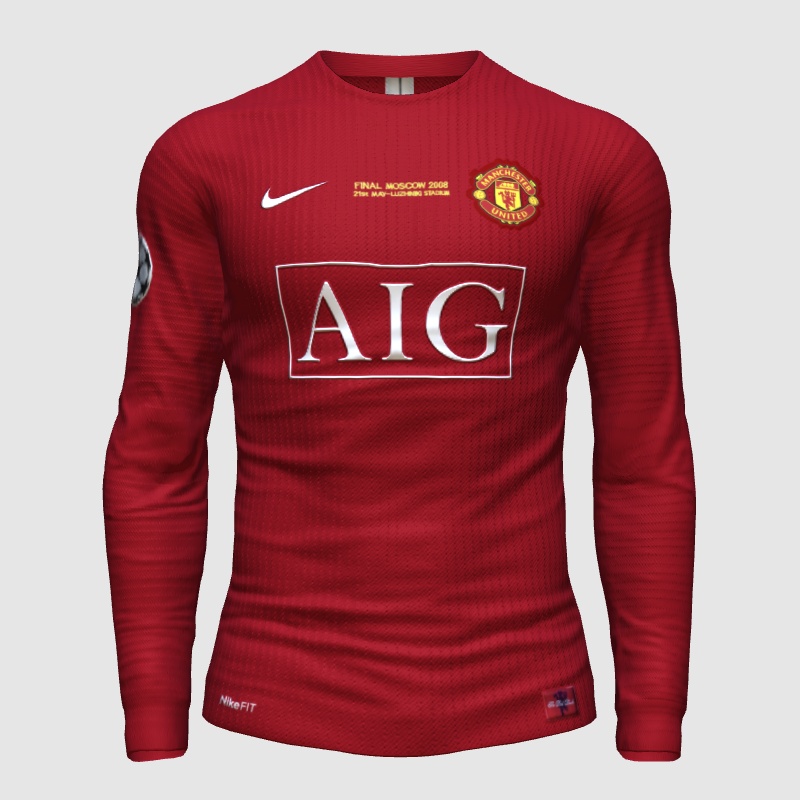 Manchester United 2008 Home kit -leon FC - FIFA Kit Creator Showcase