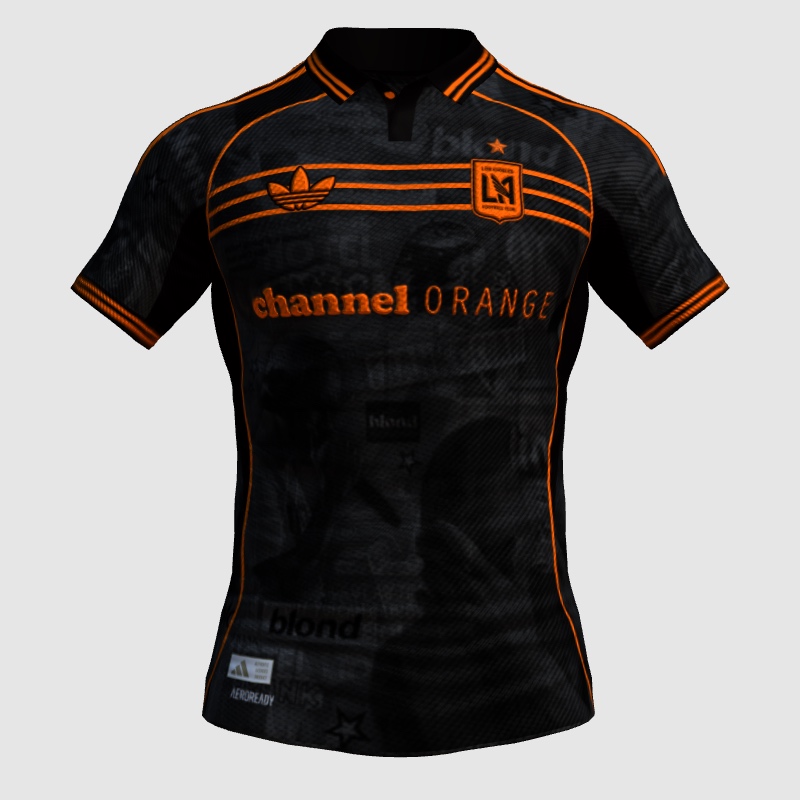 LAFC channel orange concept - FIFA Kit Creator Showcase