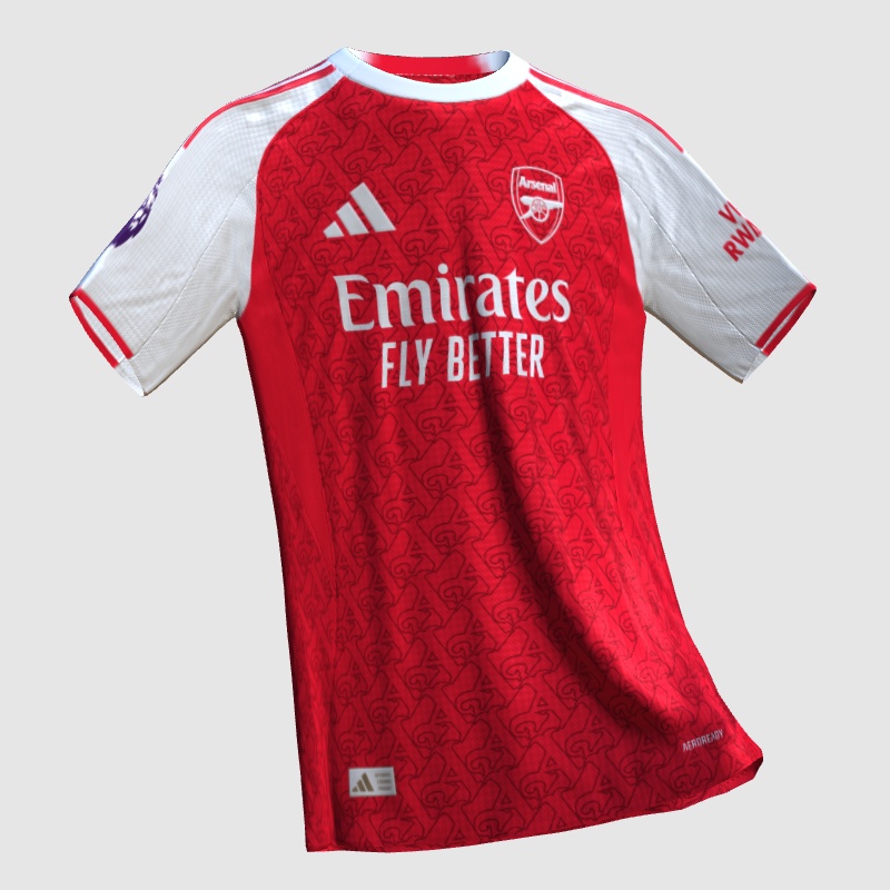 Adidas x Arsenal Home Kit 2025/26 - FIFA Kit Creator Showcase