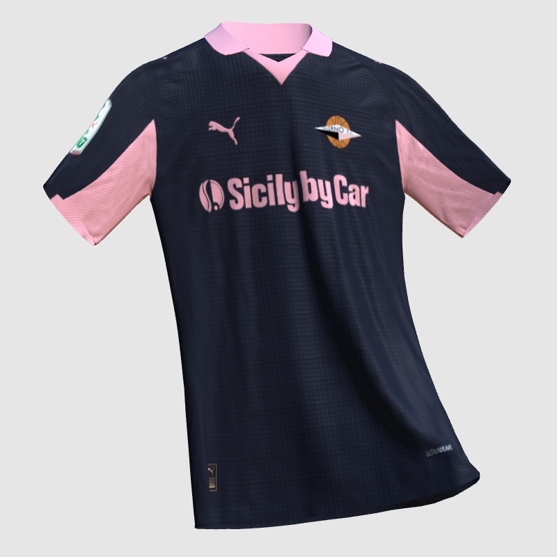 Puma x Palermo Away Kit 2025/26 - FIFA Kit Creator Showcase