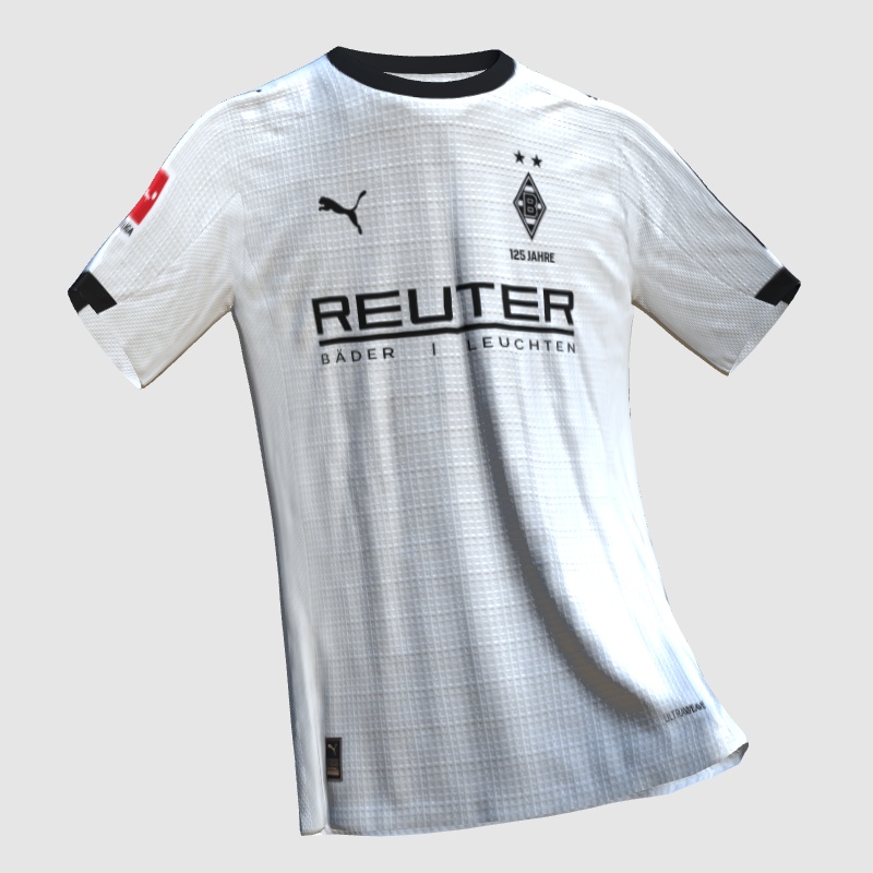 Puma x Borussia M'Gladbach Home Kit 2025/26 - FIFA Kit Creator Showcase