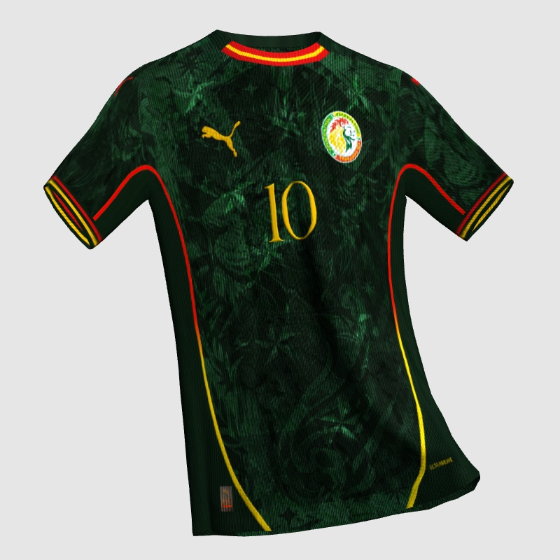 Senegal home kit concept - FIFA Kit Creator Showcase