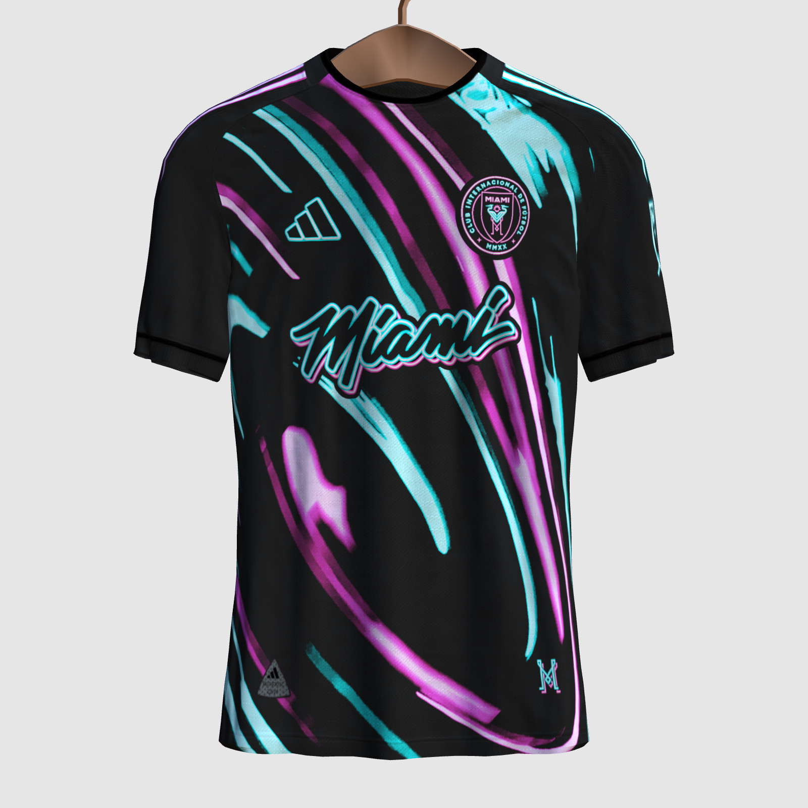 Inter Miami Vice Neon kit MkII - FIFA Kit Creator Showcase