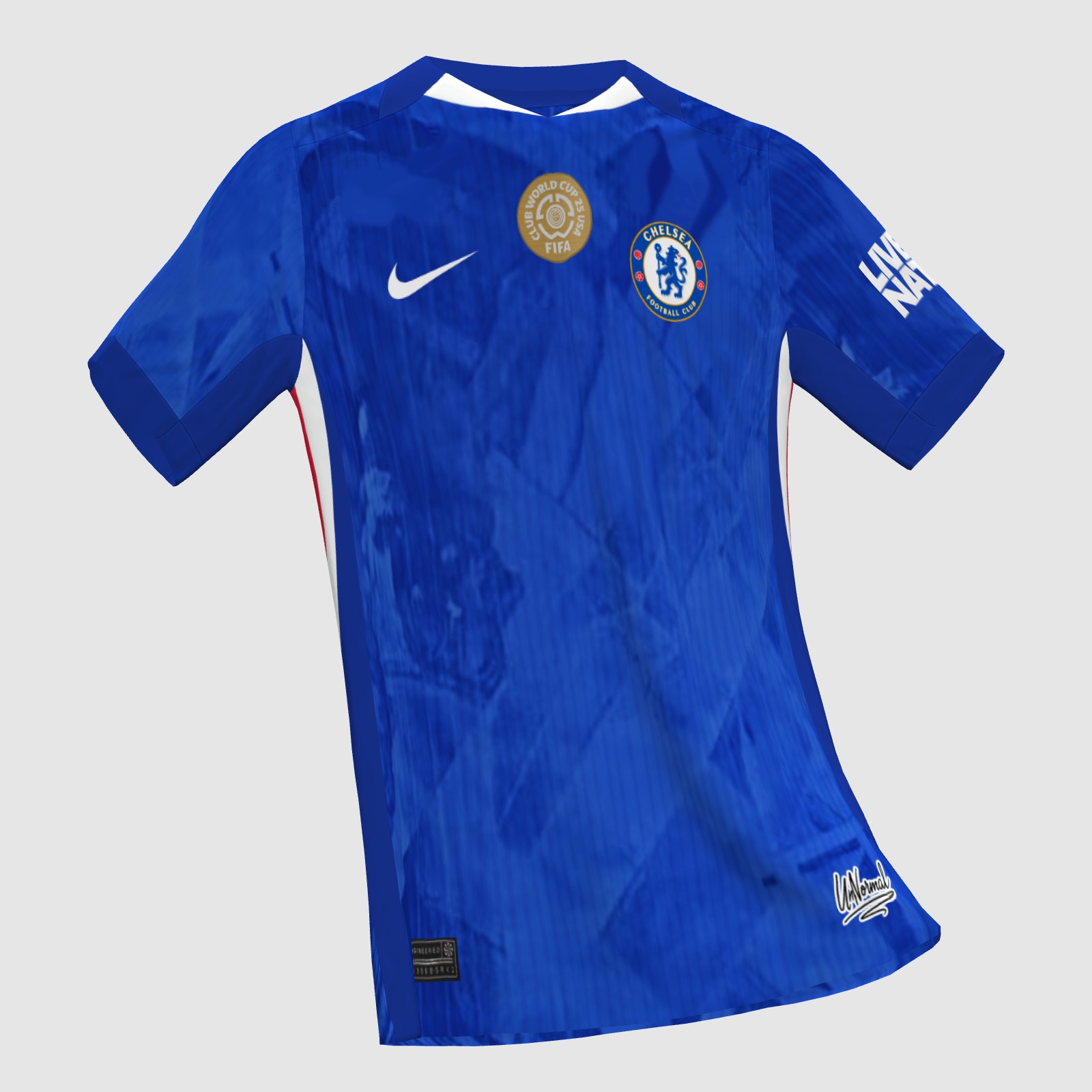 Chelsea kit 25/26 - FIFA Kit Creator Showcase