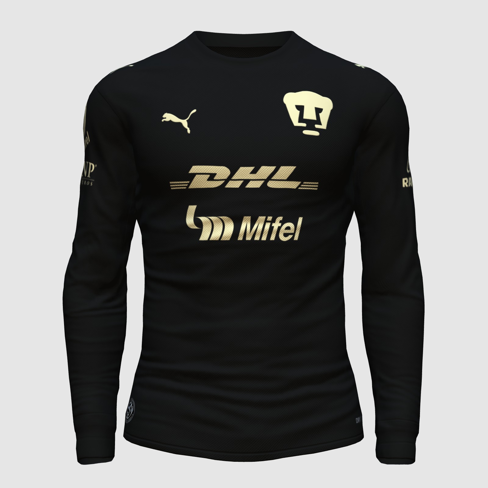 Pumas UNAM 2026-27 Goalkeeper Concept - Tight - FIFA Kit Creator Showcase