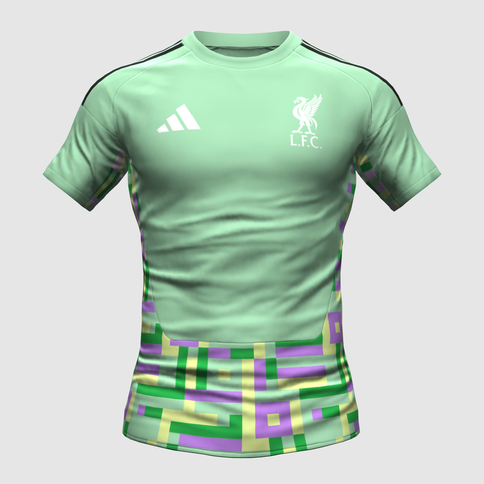 Adidas x Liverpool GK kit - FIFA Kit Creator Showcase