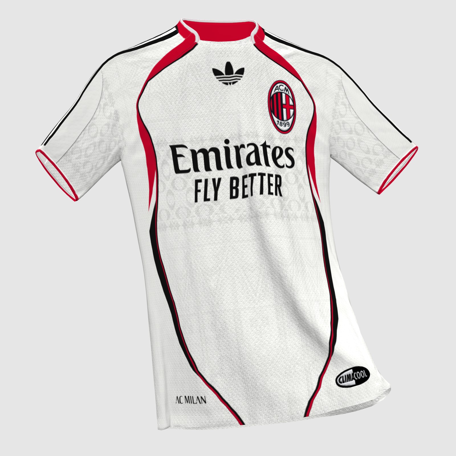 AC Milan X Adidas Kit (Alex) - FIFA Kit Creator Showcase