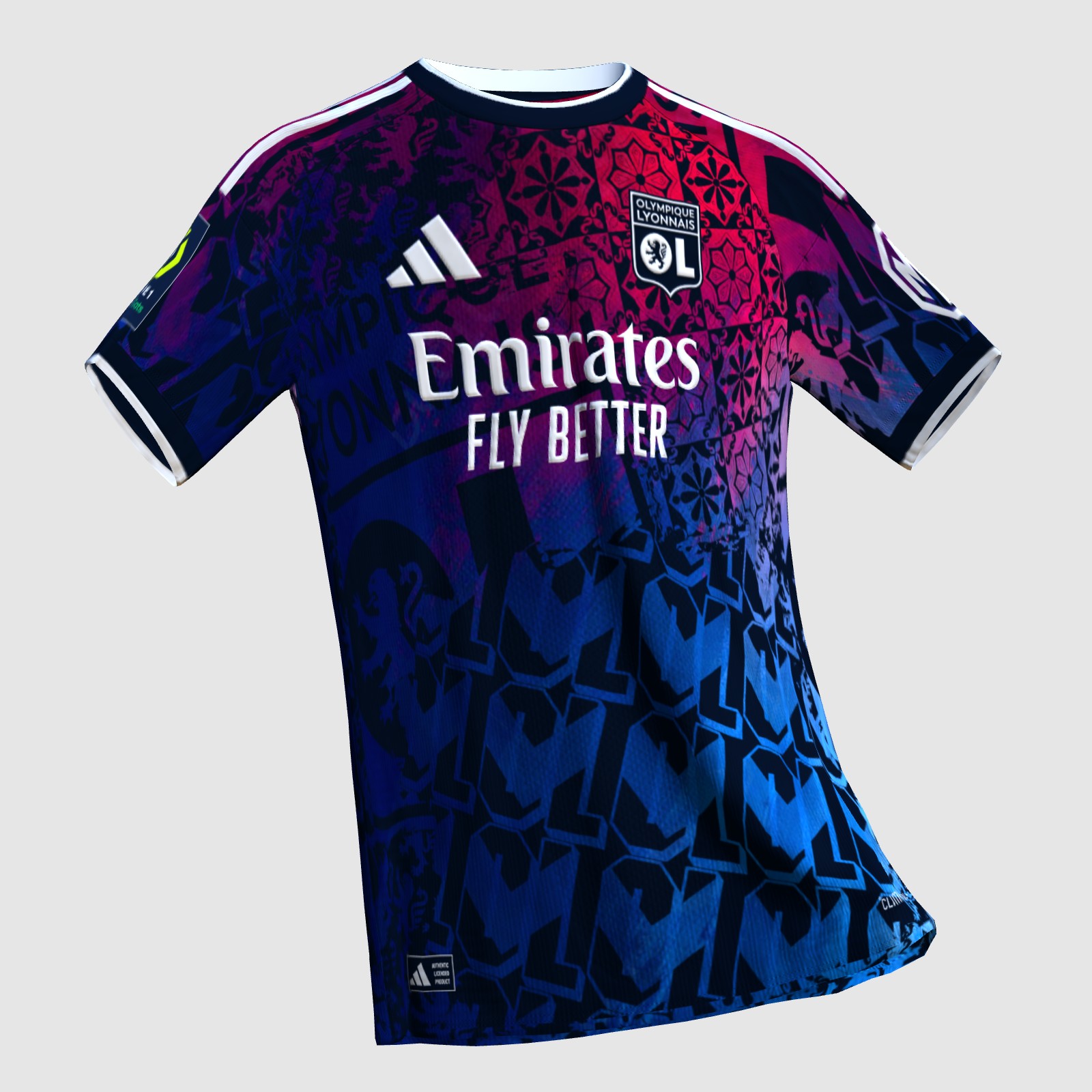 Olympique Lyonnais third kit concept - FIFA Kit Creator Showcase