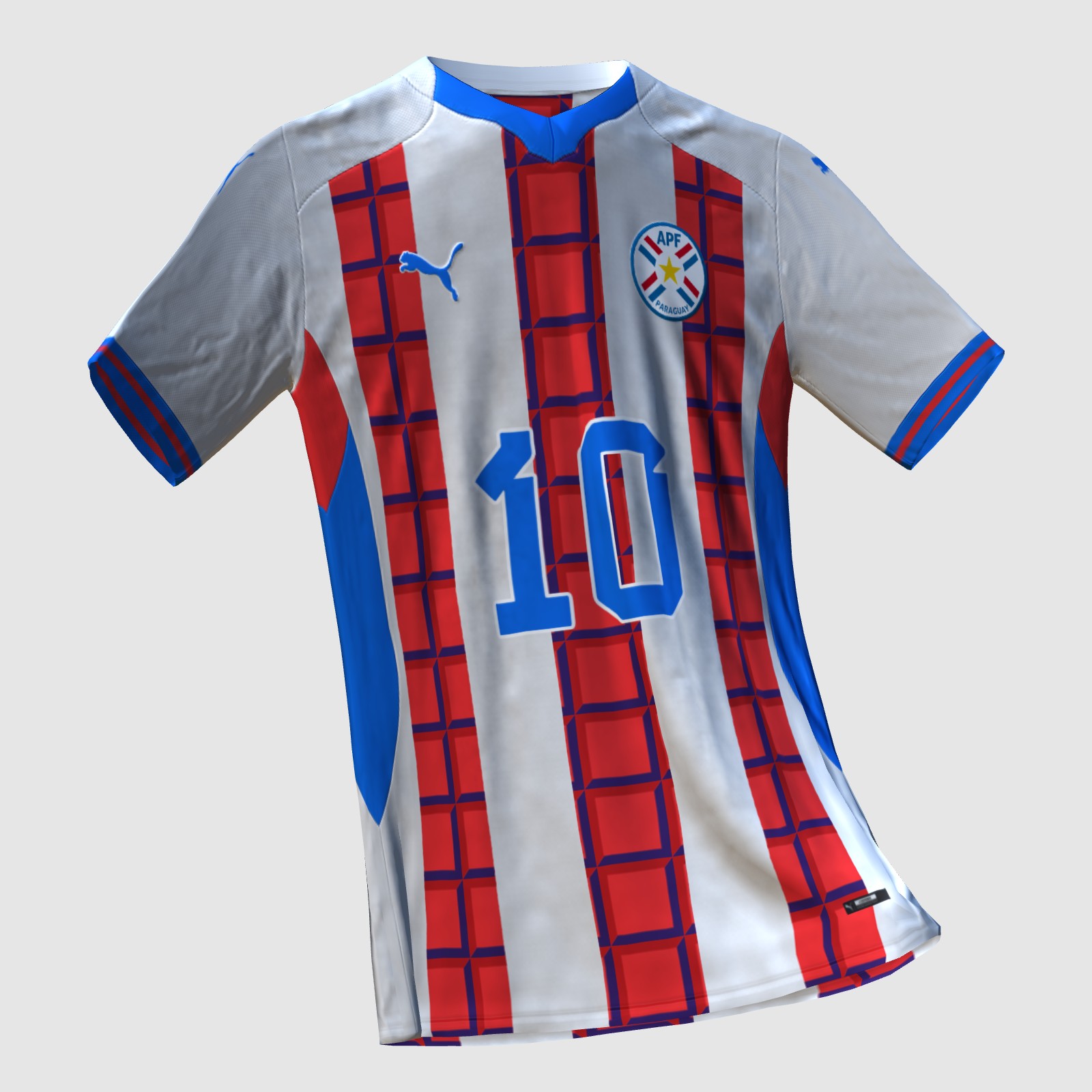 Paraguay Home #1 - FIFA Kit Creator Showcase