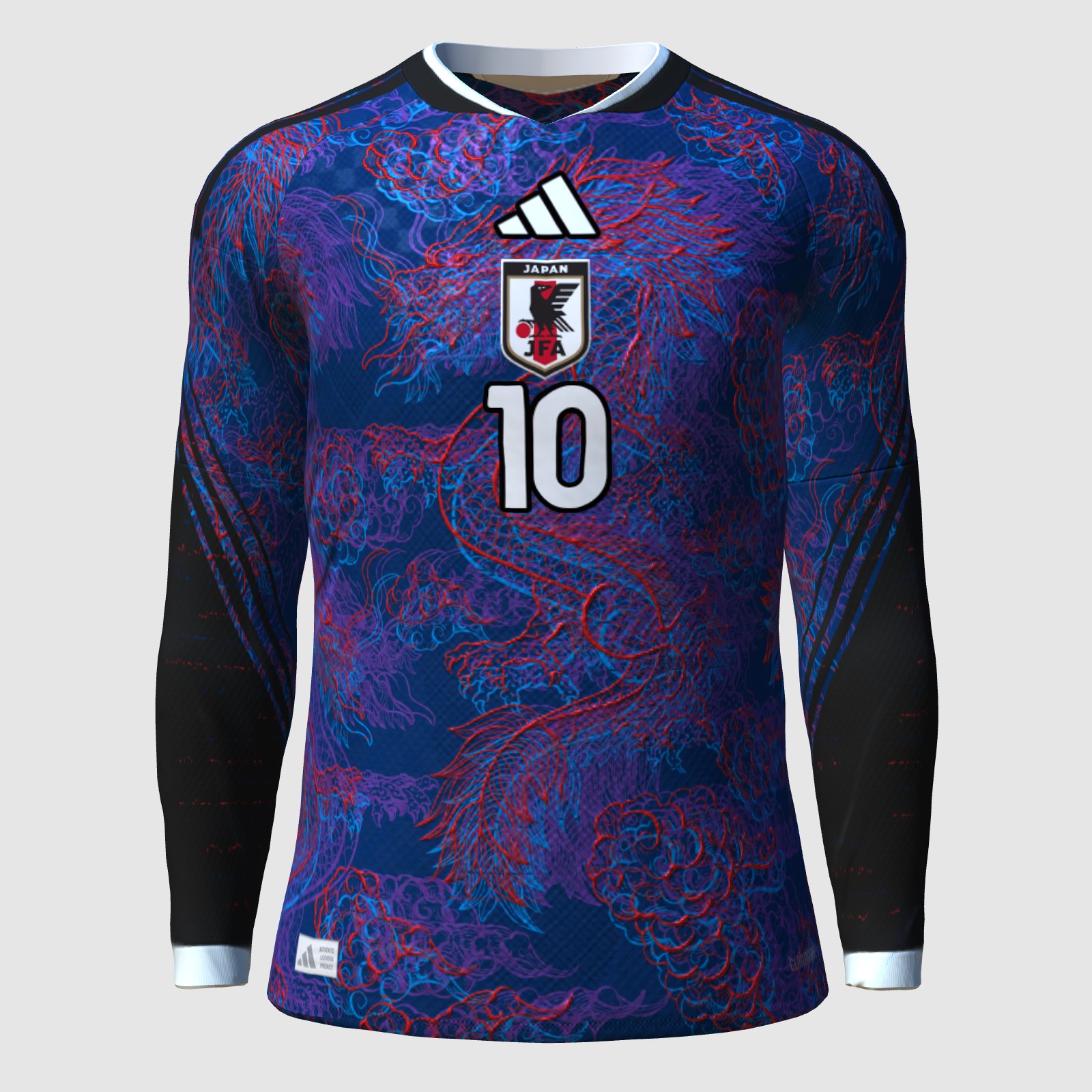 Japan goalkeeper kit concept (glitch) - FIFA Kit Creator Showcase