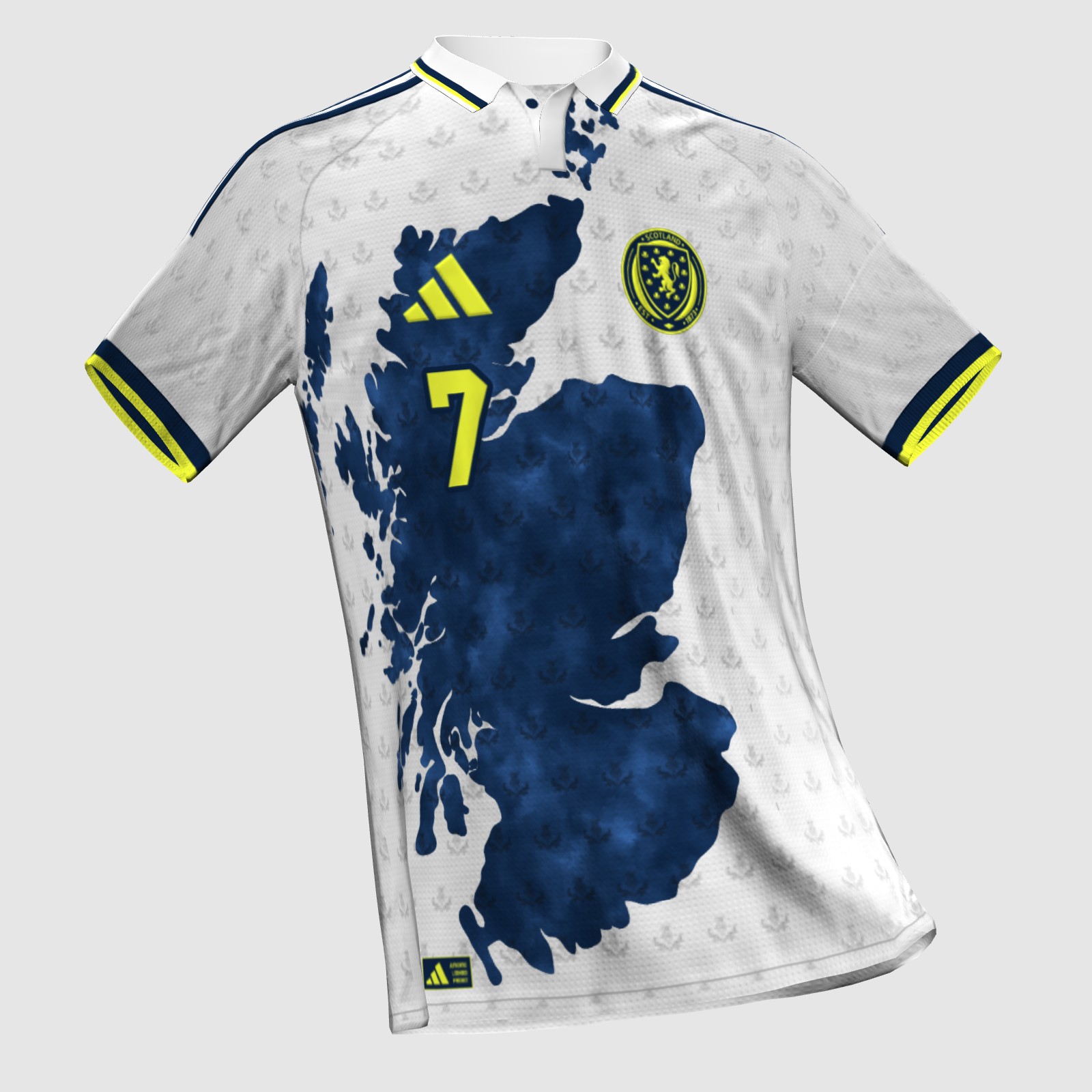 Scotland x Adidas Away Concept Kit - FIFA Kit Creator Showcase