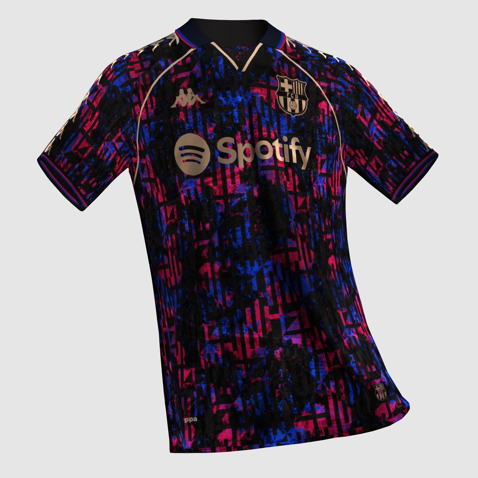 Barcelona x Kappa 3rd Kit Concept - FIFA Kit Creator Showcase