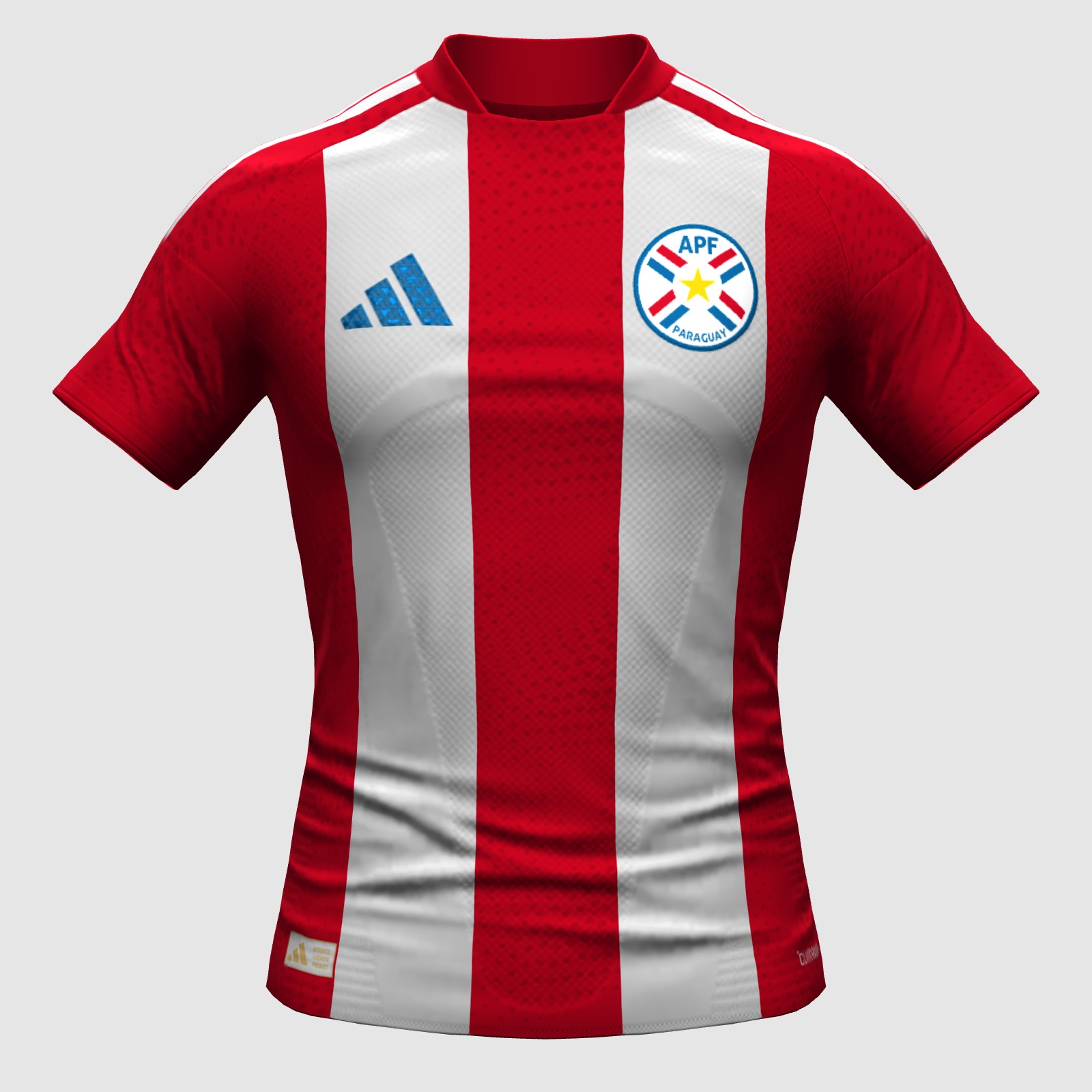 Paraguay 2026 Adidas concept - FIFA Kit Creator Showcase