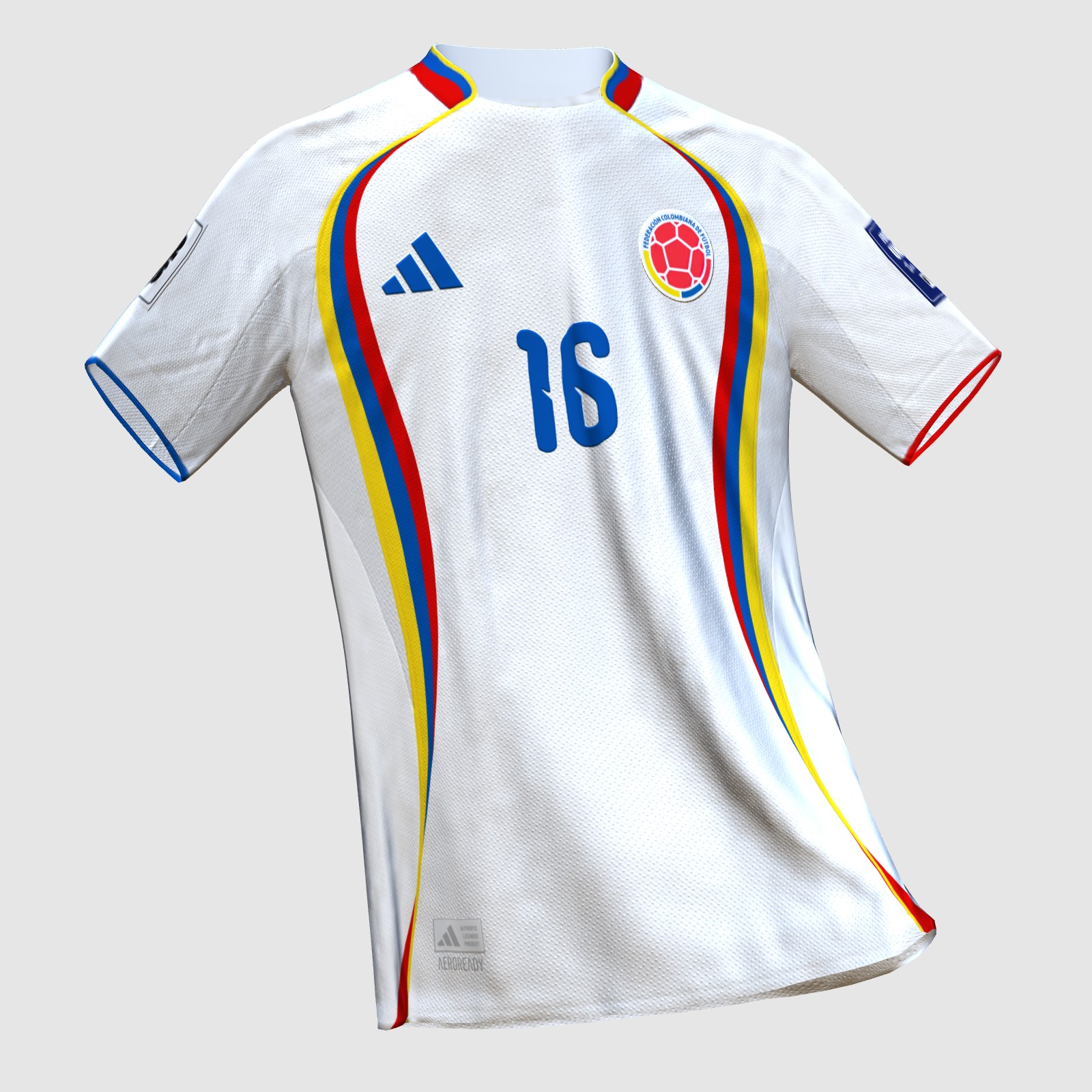 Colombia Adidas Away Concept Kit - FIFA Kit Creator Showcase