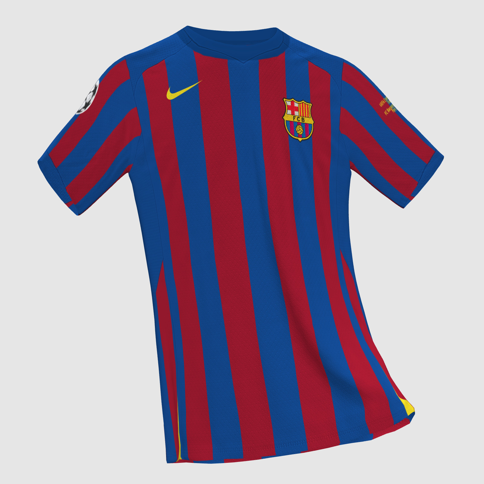 Barcelona 2005/06 Home UCL Final - FIFA Kit Creator Showcase
