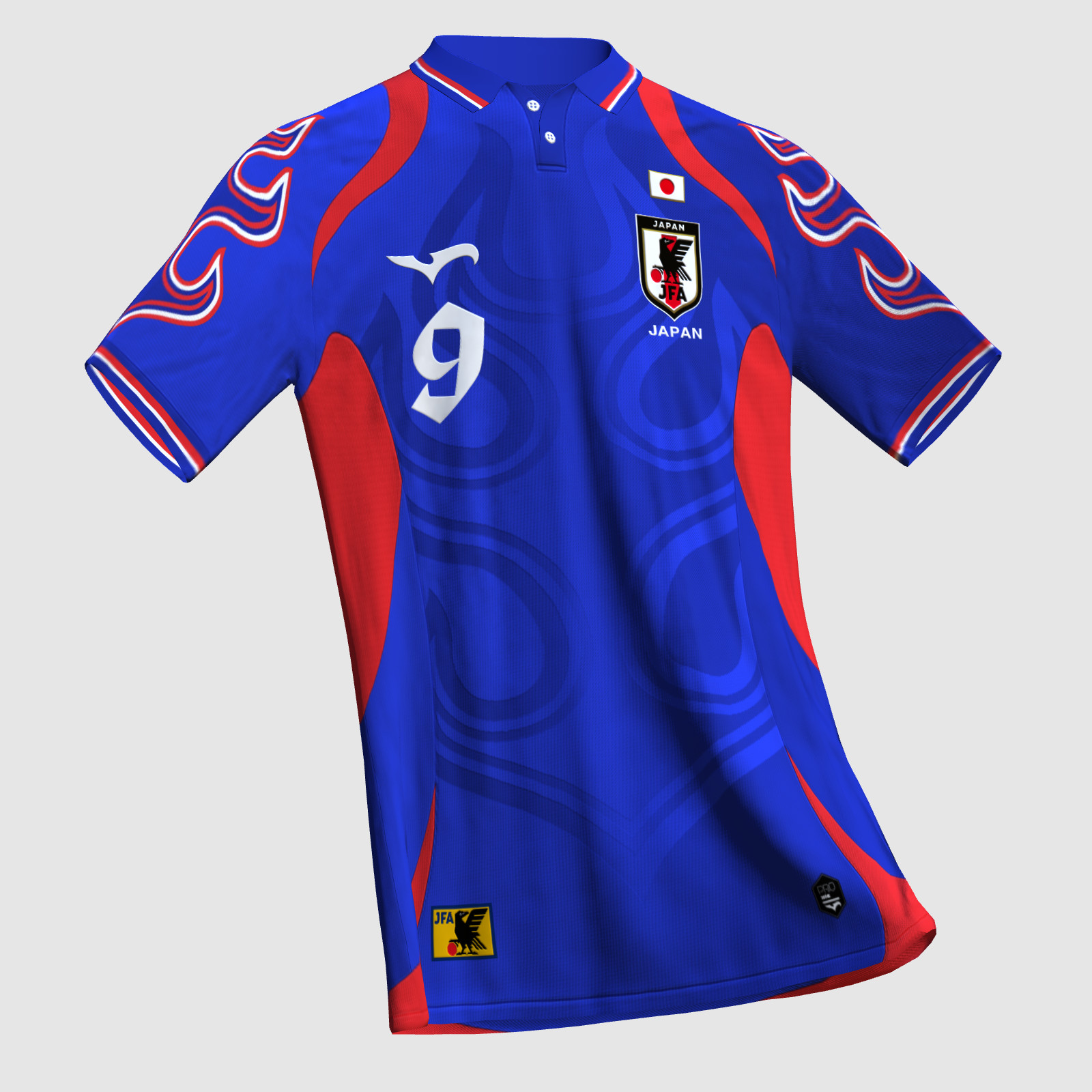Japan x Jerseybird 2026 Home - FIFA Kit Creator Showcase