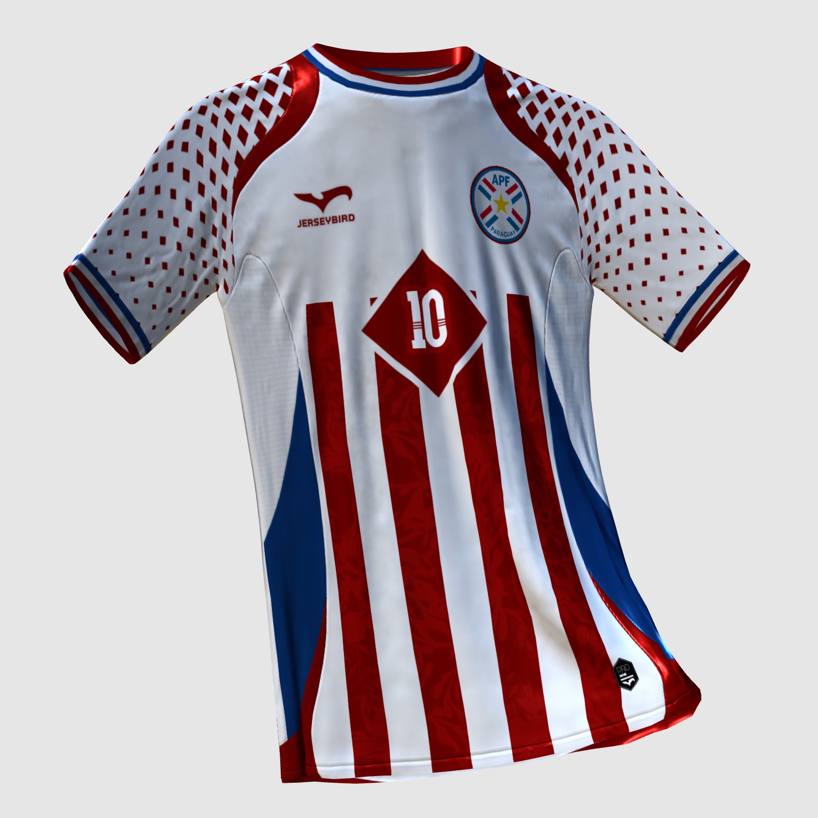 Jerseybird X Paraguay Kit Concept - FIFA Kit Creator Showcase