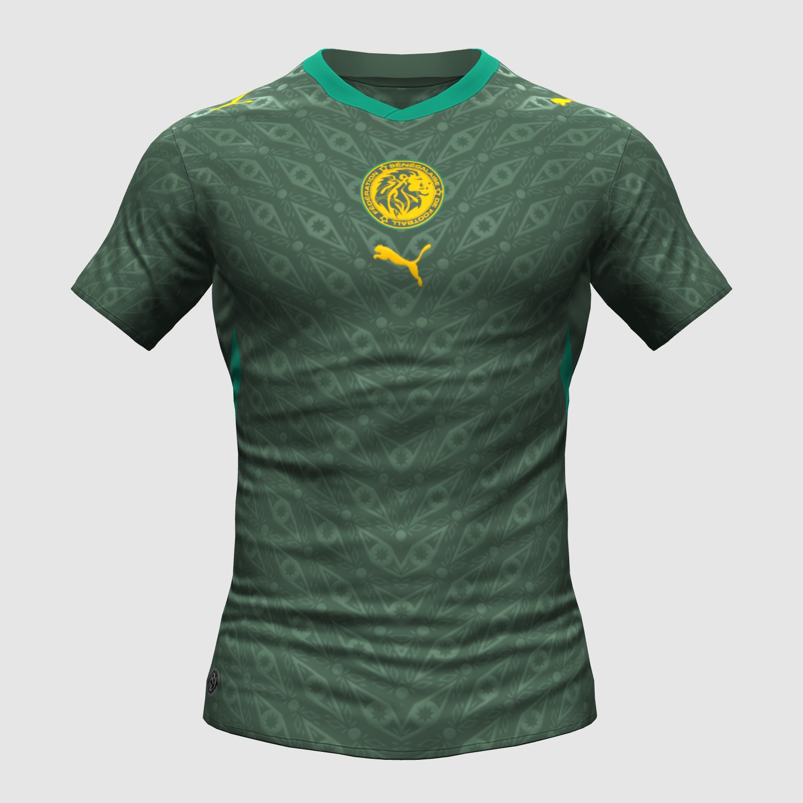 Puma x Senegal away kit - FIFA Kit Creator Showcase