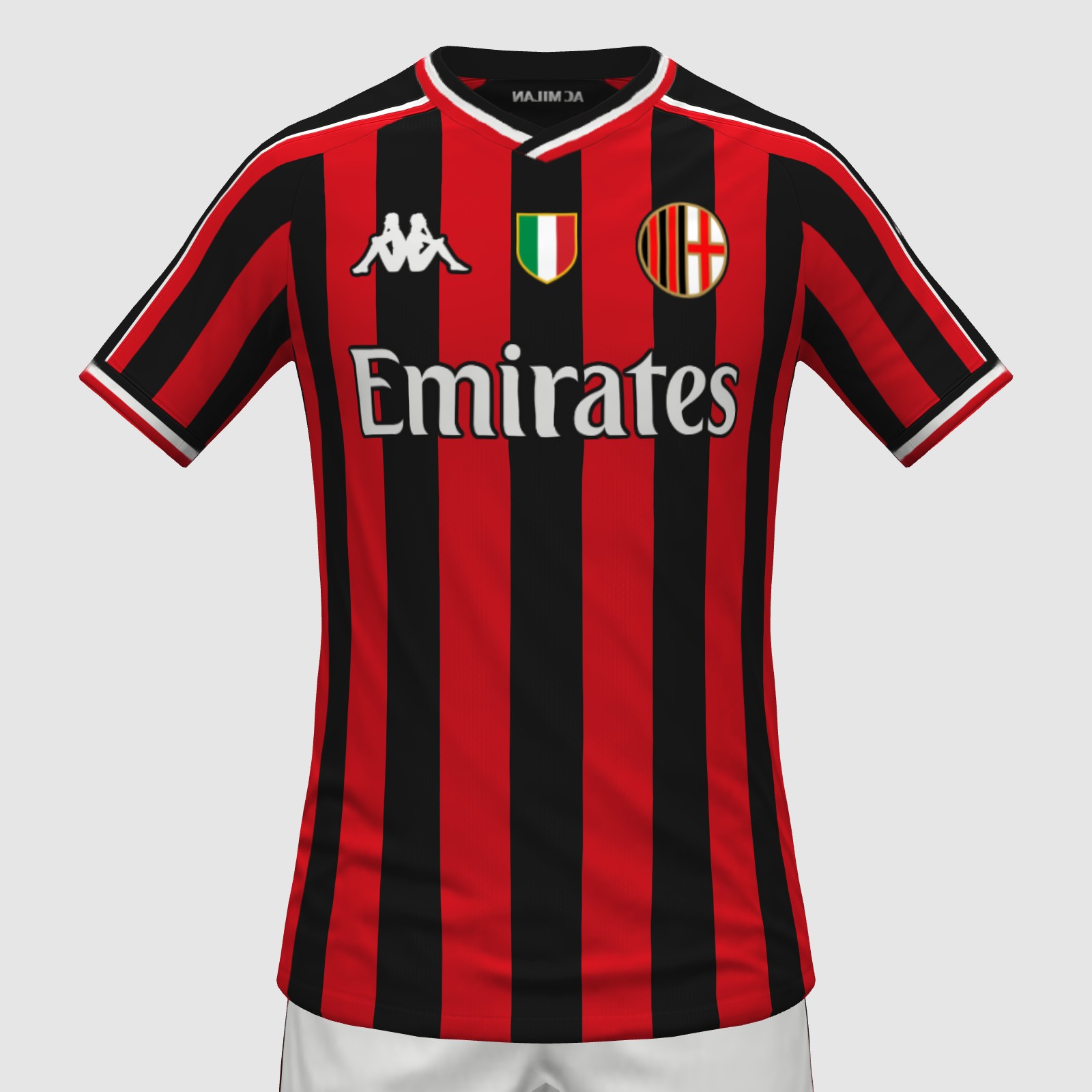 AC Milan Home X Kappa - FIFA Kit Creator Showcase