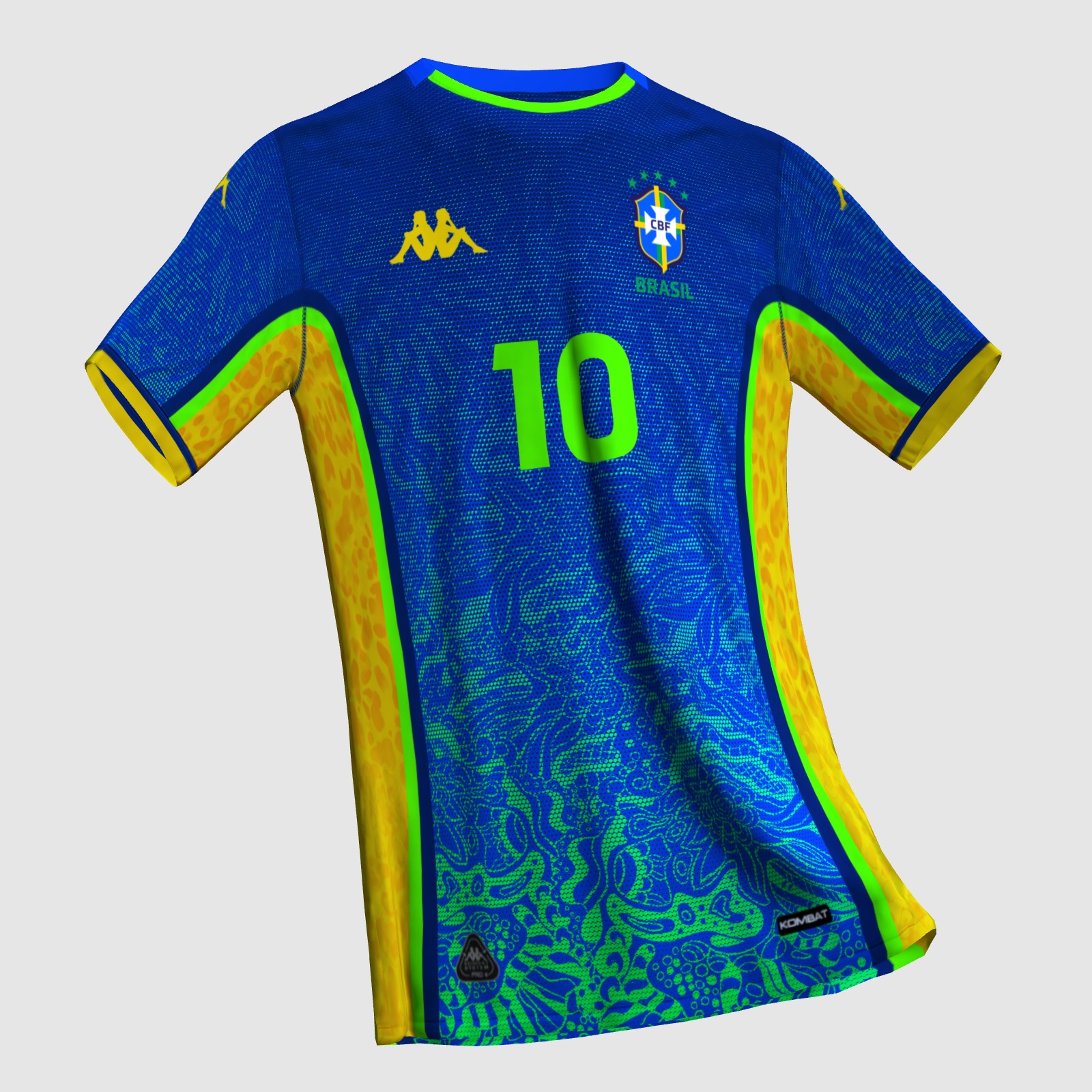 Kappa x Brazil 2025 Away Concept Kit - FIFA Kit Creator Showcase