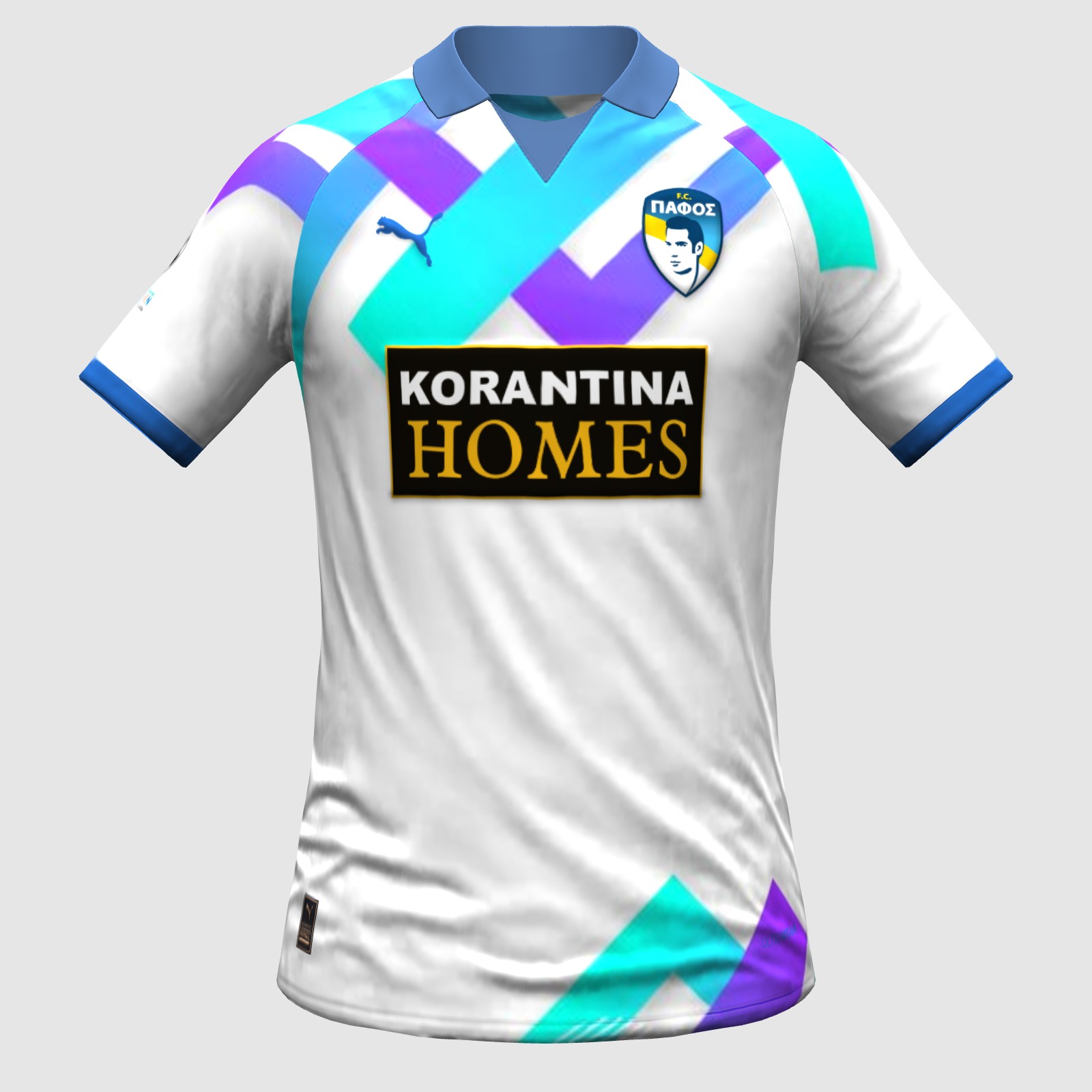 Pafos FC Puma Away Concept - FIFA Kit Creator Showcase
