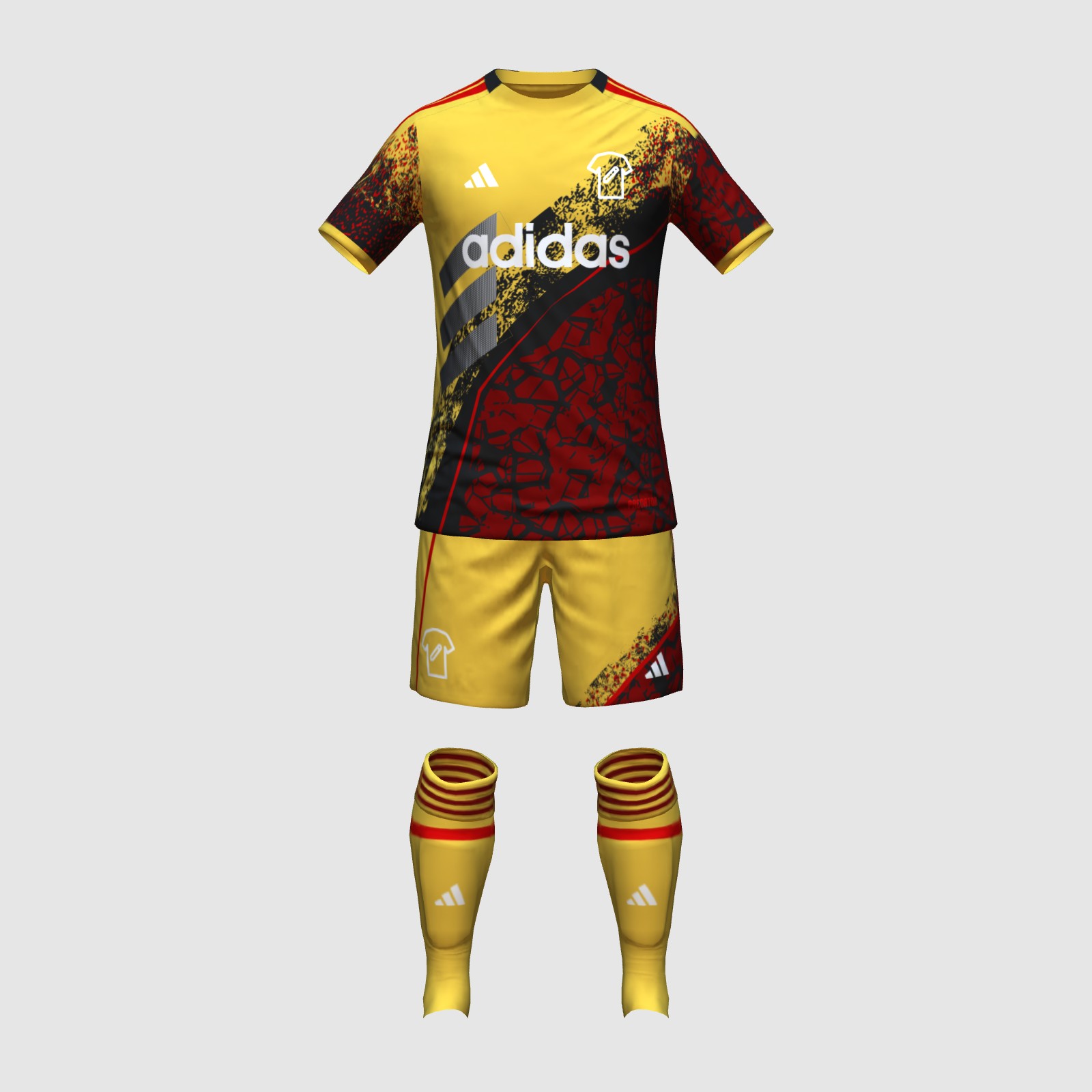 Adidas GK World Cup Yellow - FIFA Kit Creator Showcase