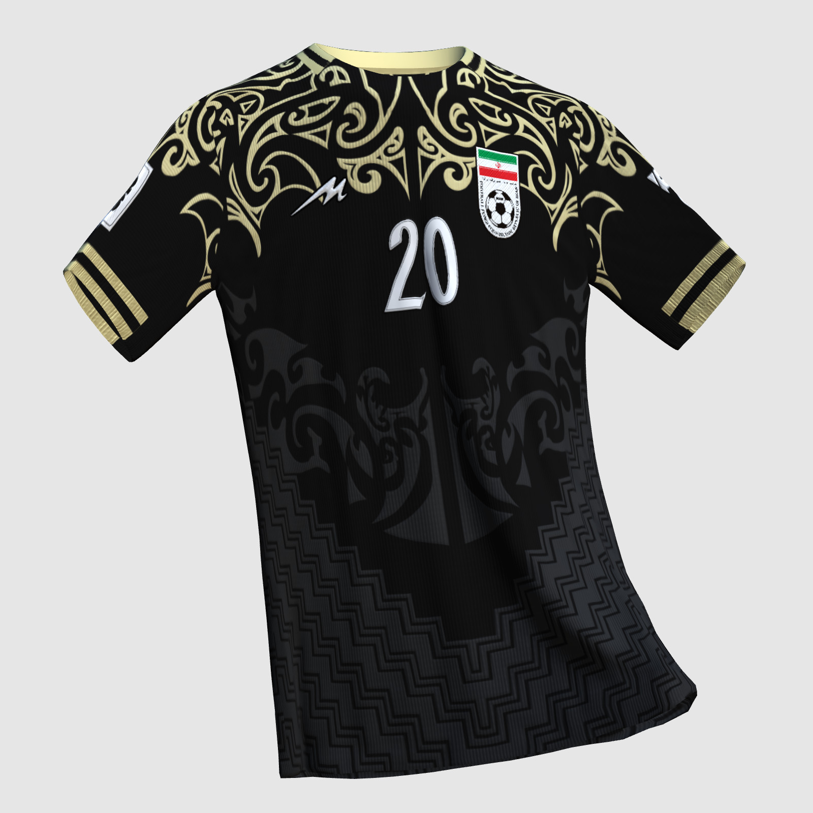 Iran 2026 3rd Concept - FIFA Kit Creator Showcase