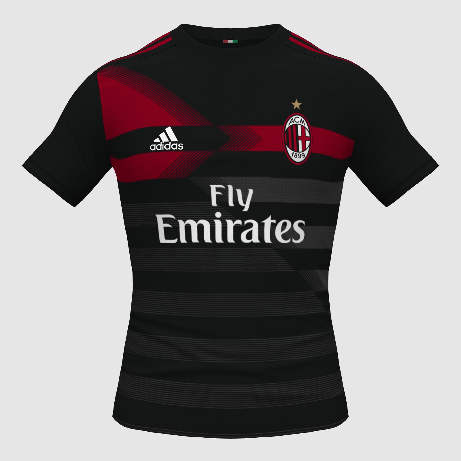 AC Milan 17-18 3rd - FIFA Kit Creator Showcase