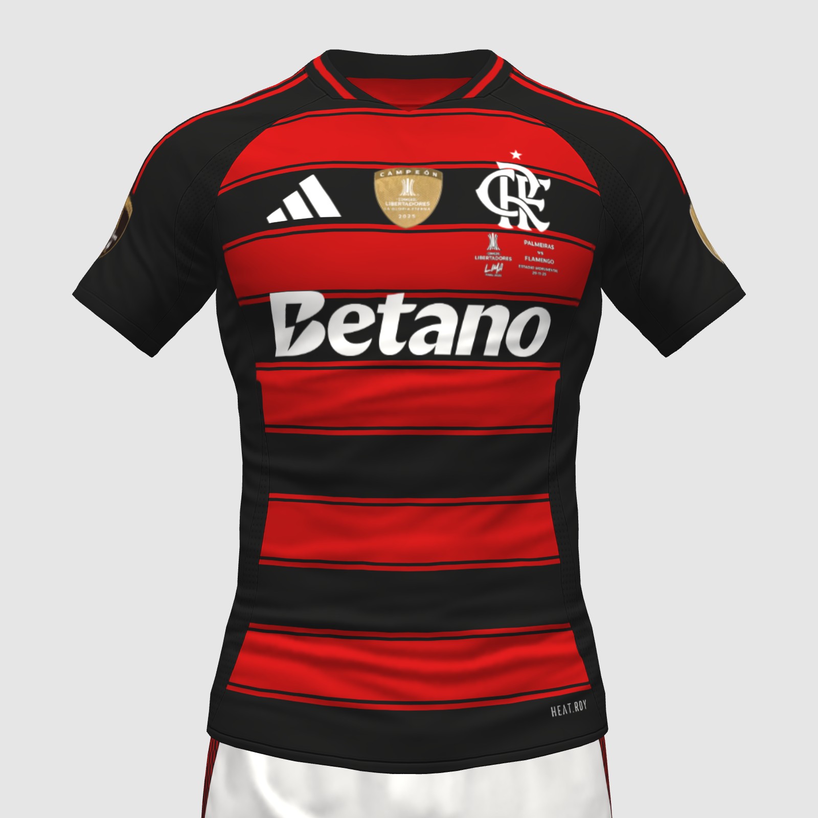 Flamengo Home 25/26, Champion Libertadores 2025 - FIFA Kit Creator Showcase