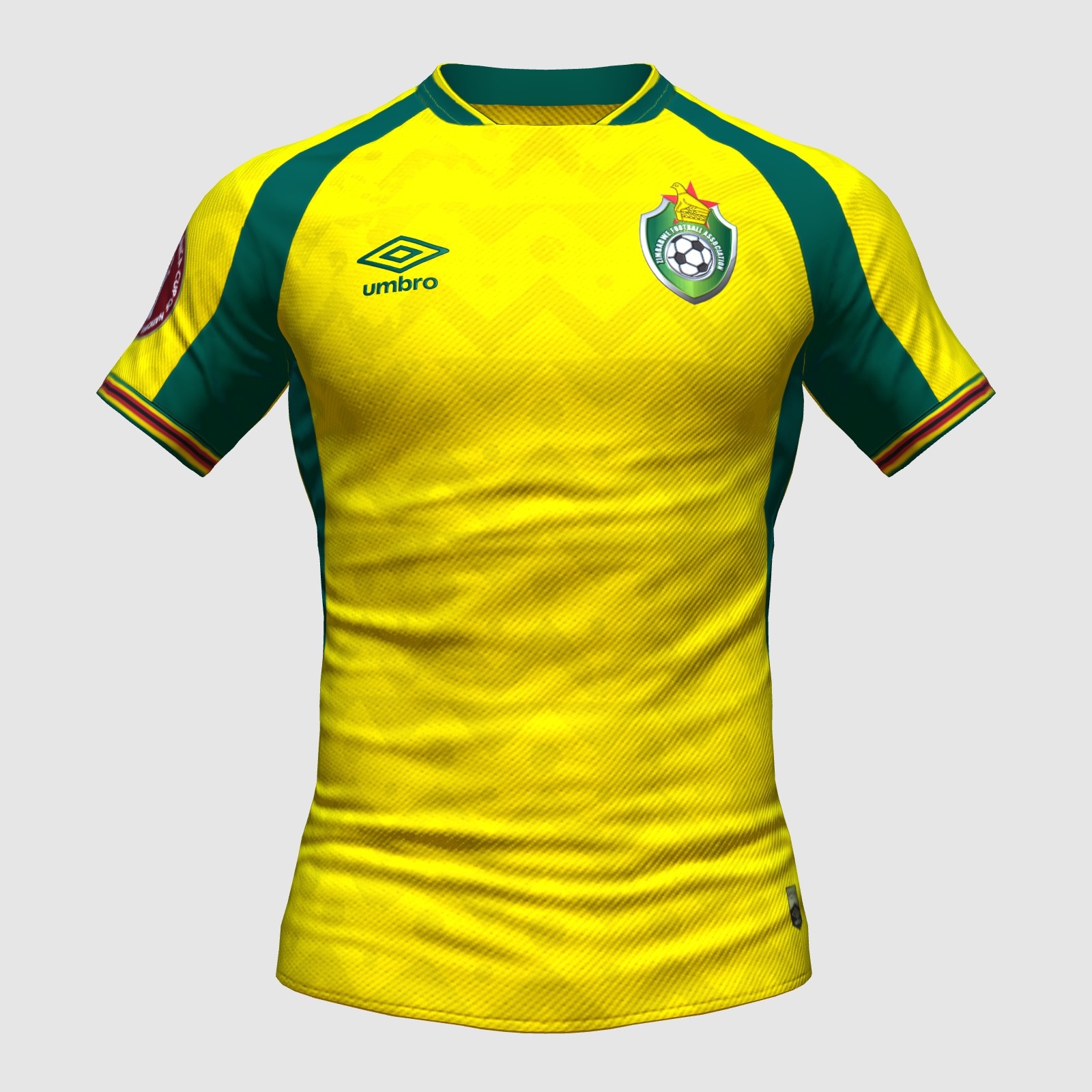 Zimbabwe x Umbro Home Concept Kit - FIFA Kit Creator Showcase