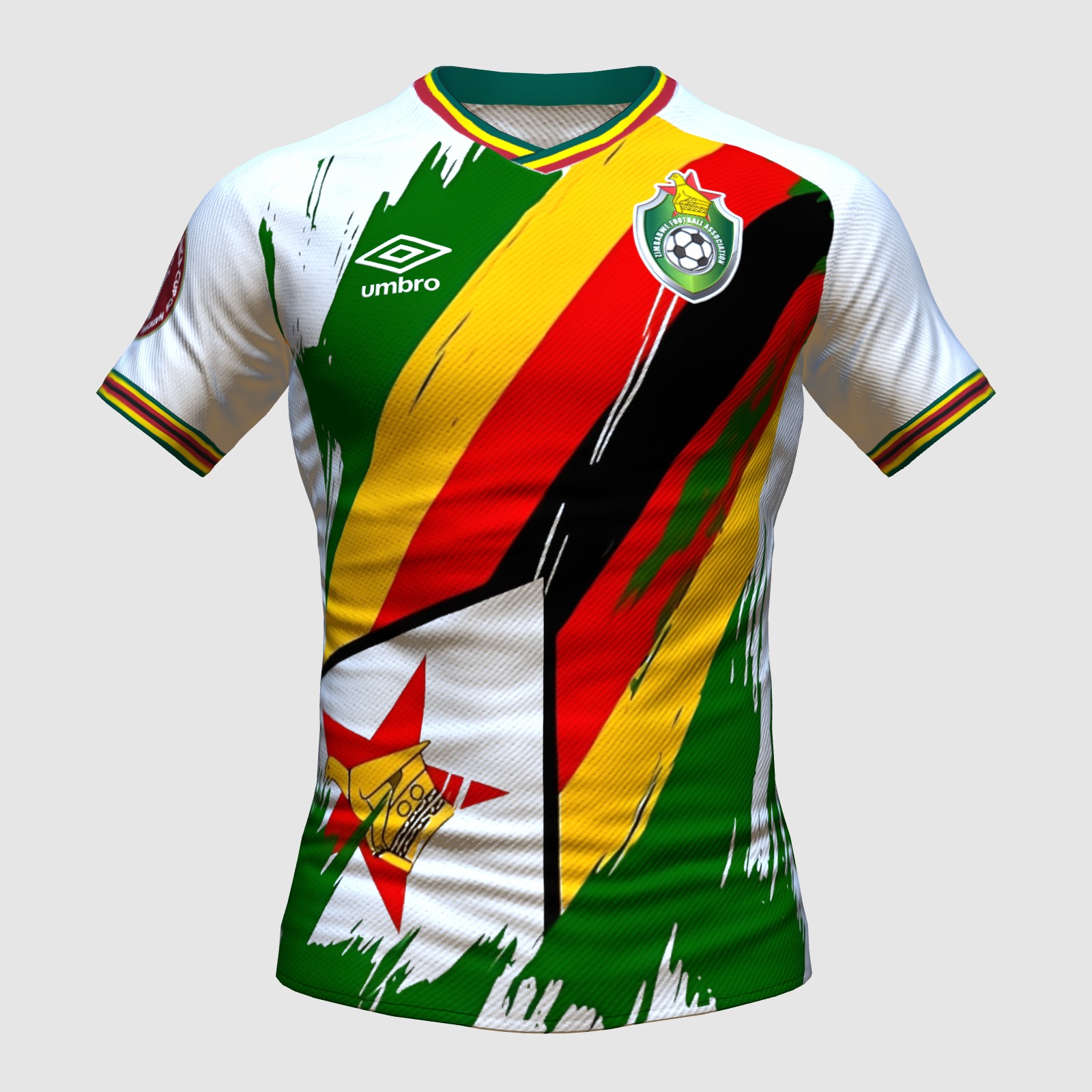 Zimbabwe x Umbro Third Concept Kit - FIFA Kit Creator Showcase