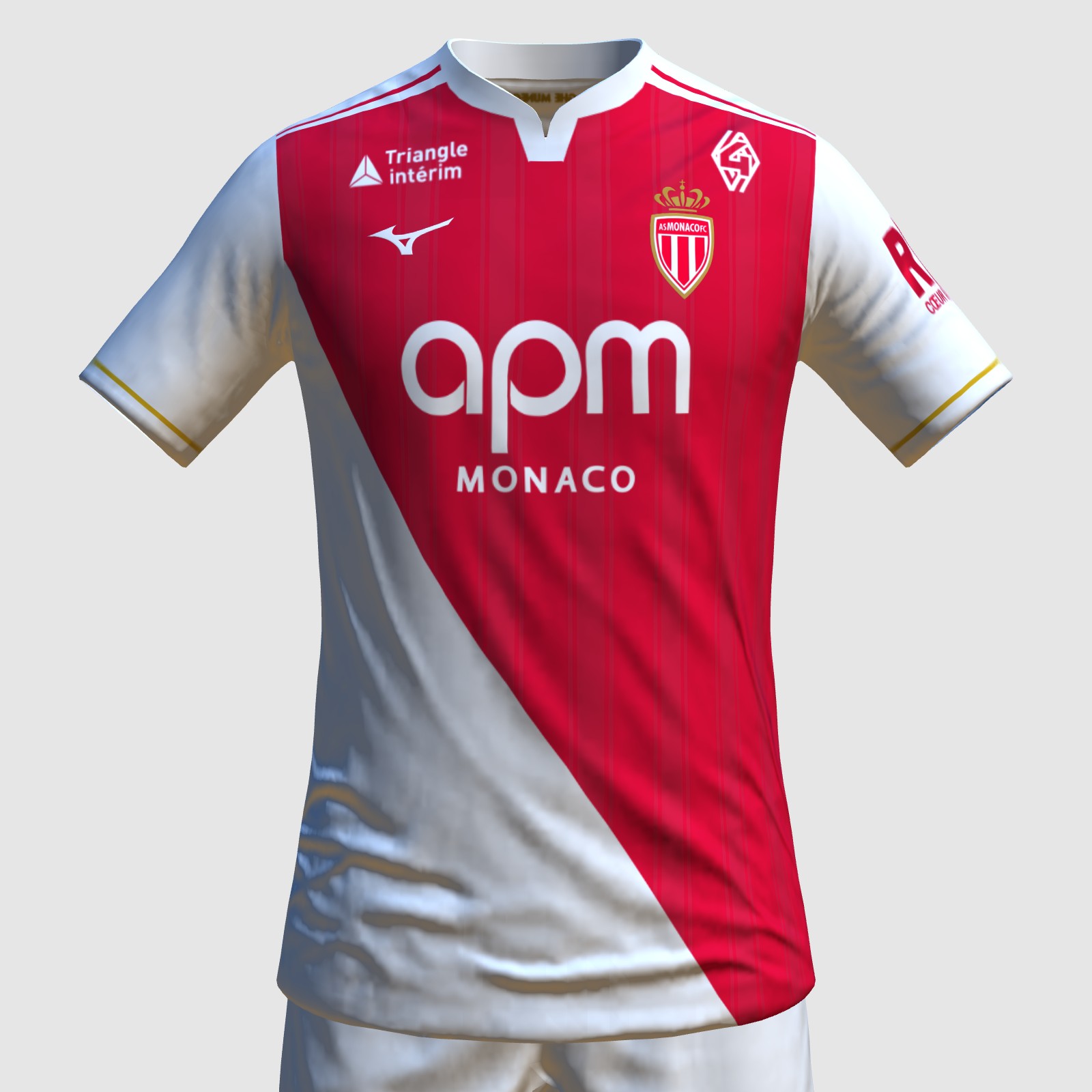 AS MONACO HOME 2025-2026 - FIFA Kit Creator Showcase