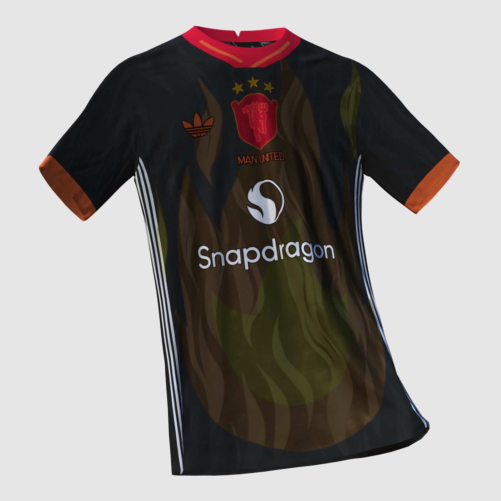 Man United - flames - - FIFA Kit Creator Showcase