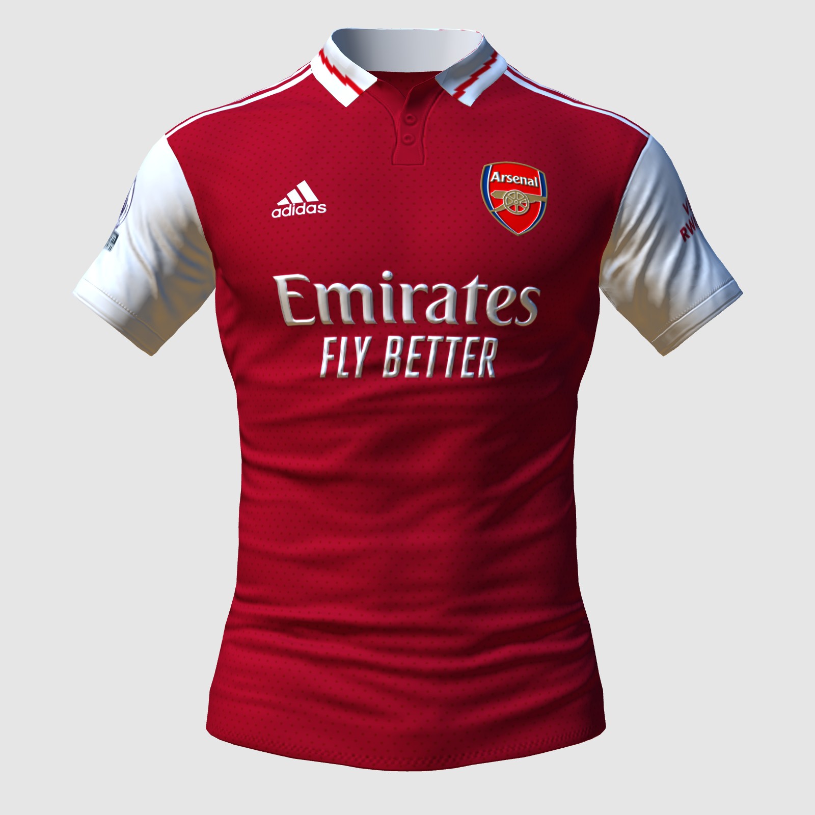 Arsenal home kit 22/23 authentic - FIFA Kit Creator Showcase