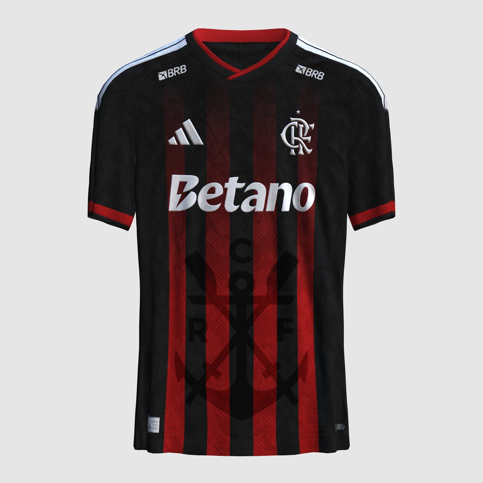 CR Flamengo x Adidas 26-27 Home Kit Concept - FIFA Kit Creator Showcase