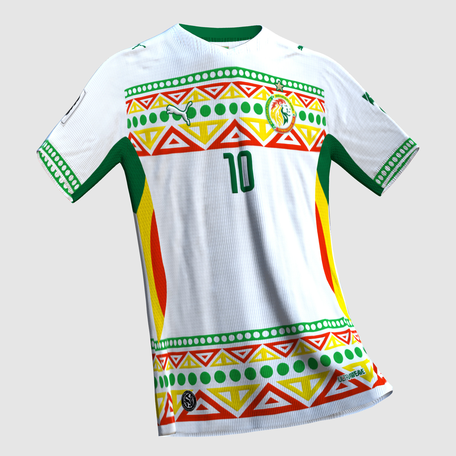 Senegal 2026 Home Concept - FIFA Kit Creator Showcase