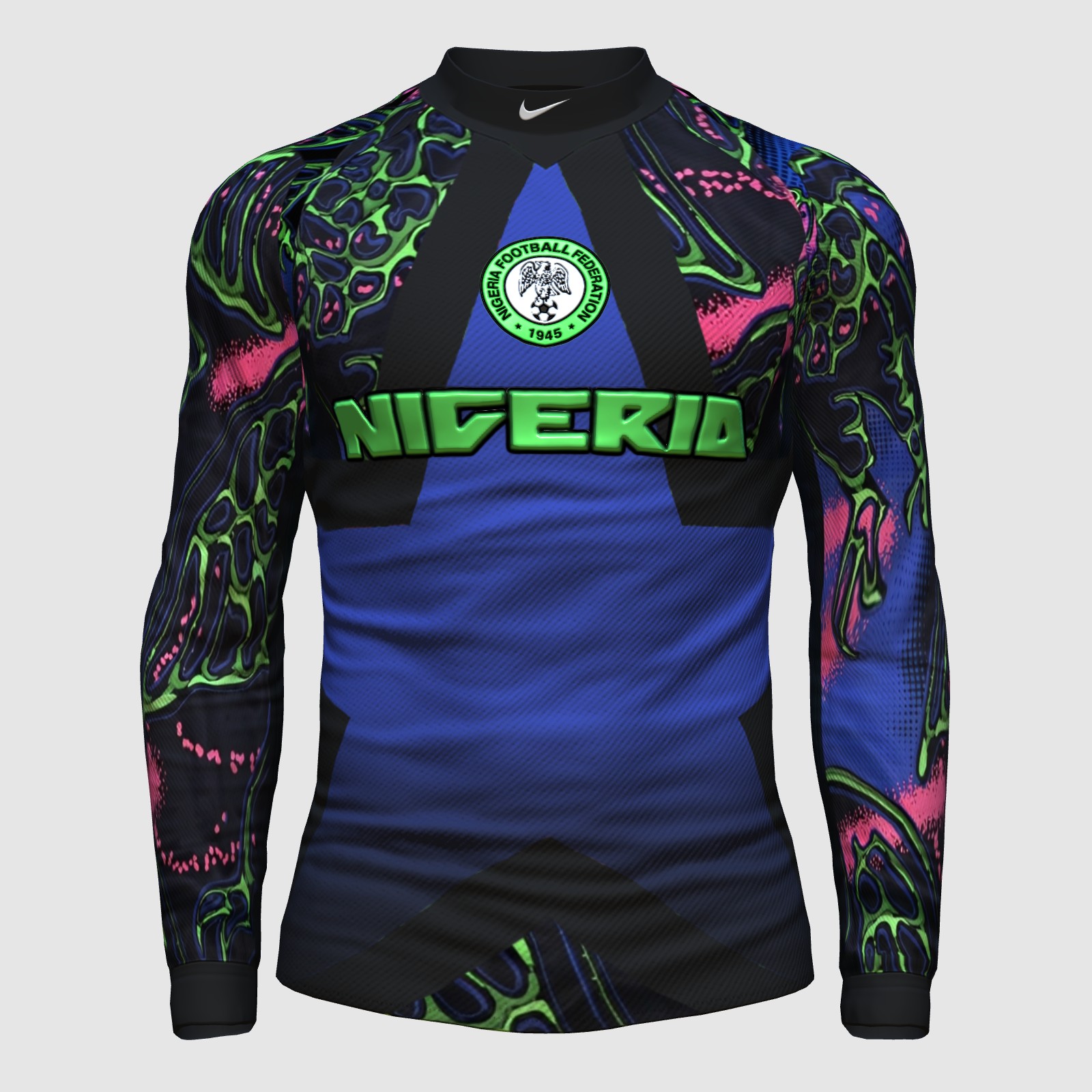 Nigeria 2026 Lifestyle Goalkeeper Shirt - FIFA Kit Creator Showcase