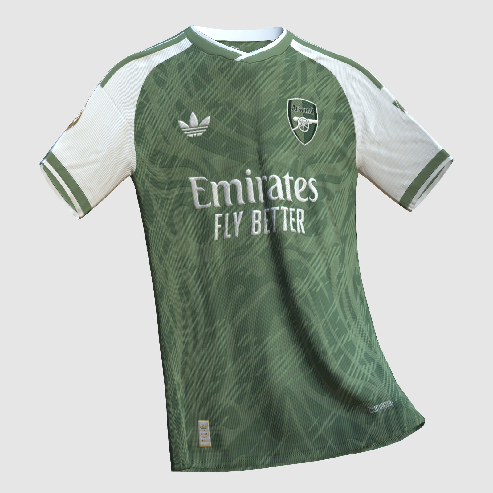 Arsenal 26/27 Olive Green Concept - FIFA Kit Creator Showcase