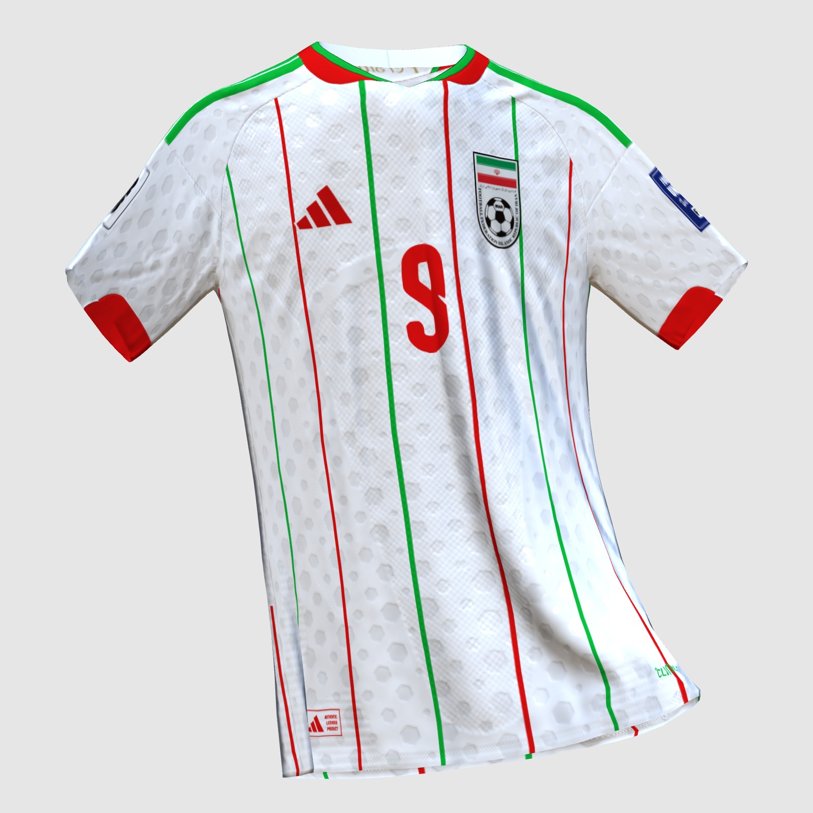 IR Iran x Adidas WC 2026 Home Concept - FIFA Kit Creator Showcase