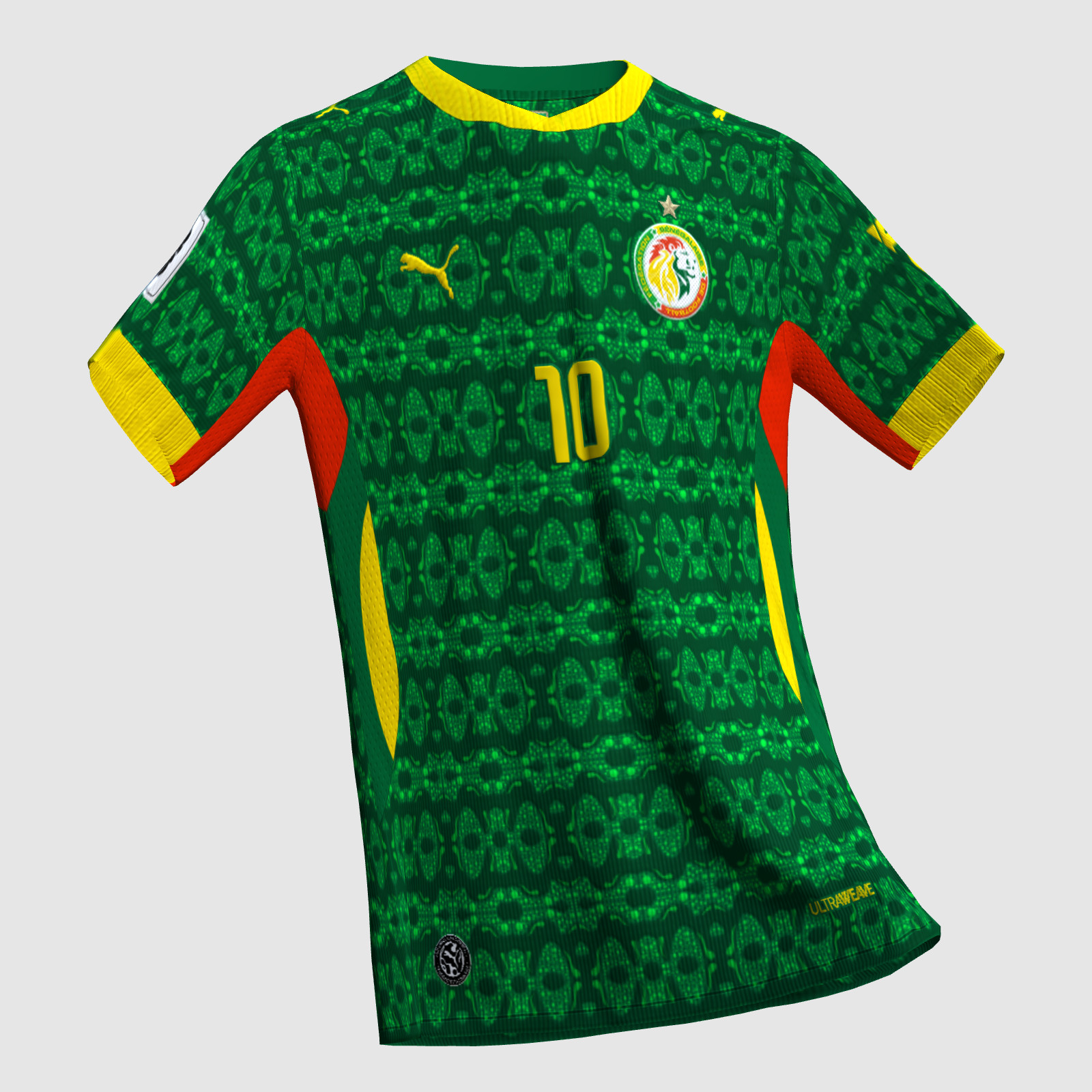Senegal 2026 Away Concept - FIFA Kit Creator Showcase