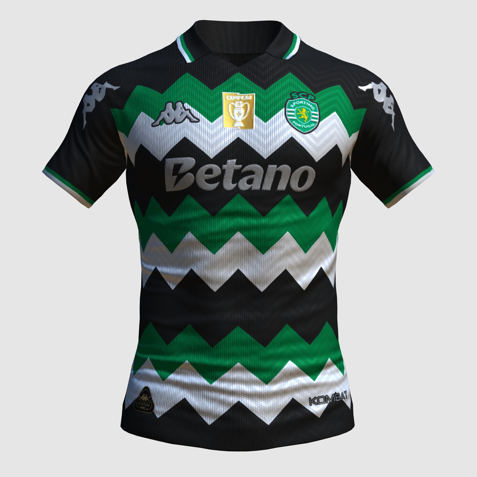 Sporting CP x Kappa / Home Kit / Concept - FIFA Kit Creator Showcase