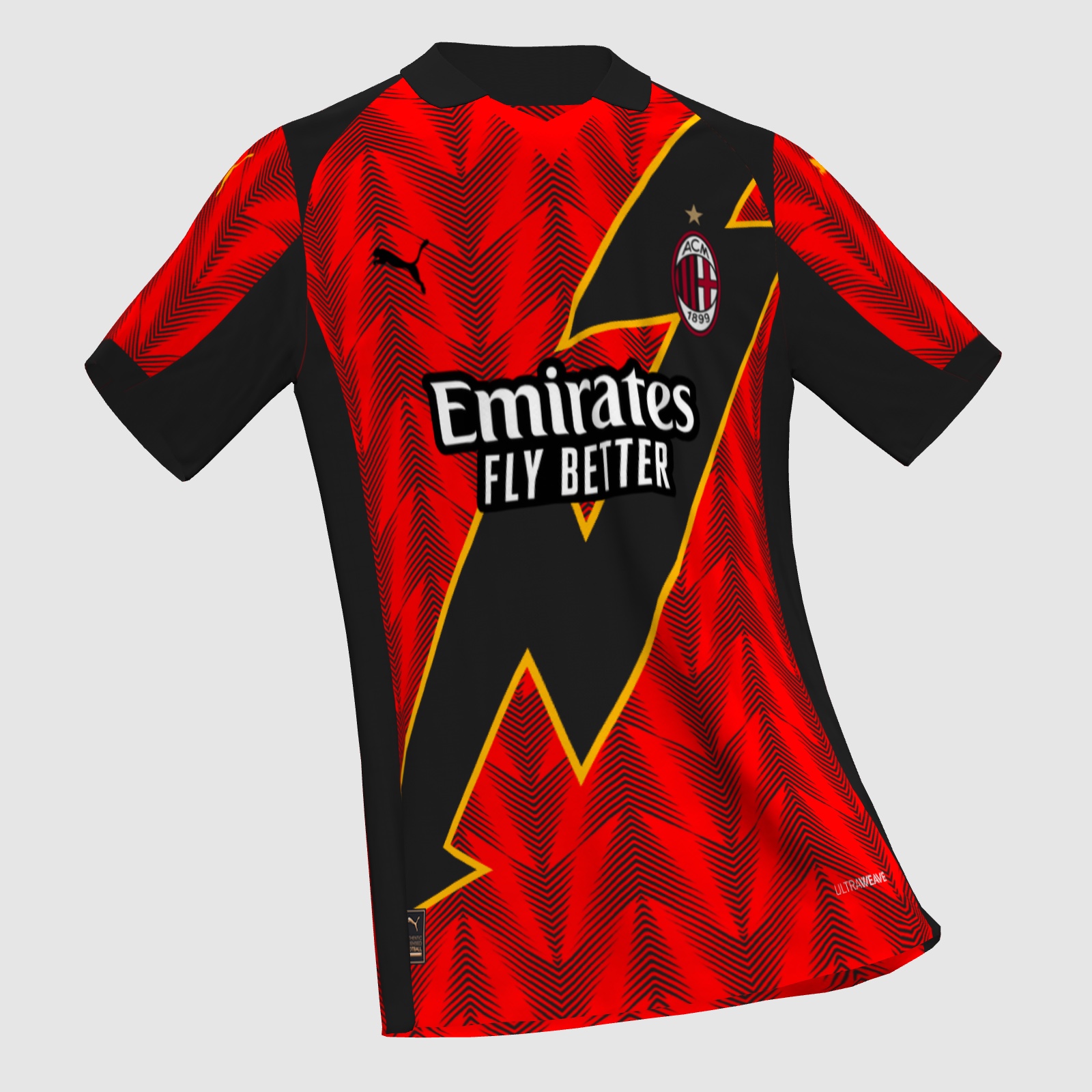 AC Milan x Puma kit - FIFA Kit Creator Showcase