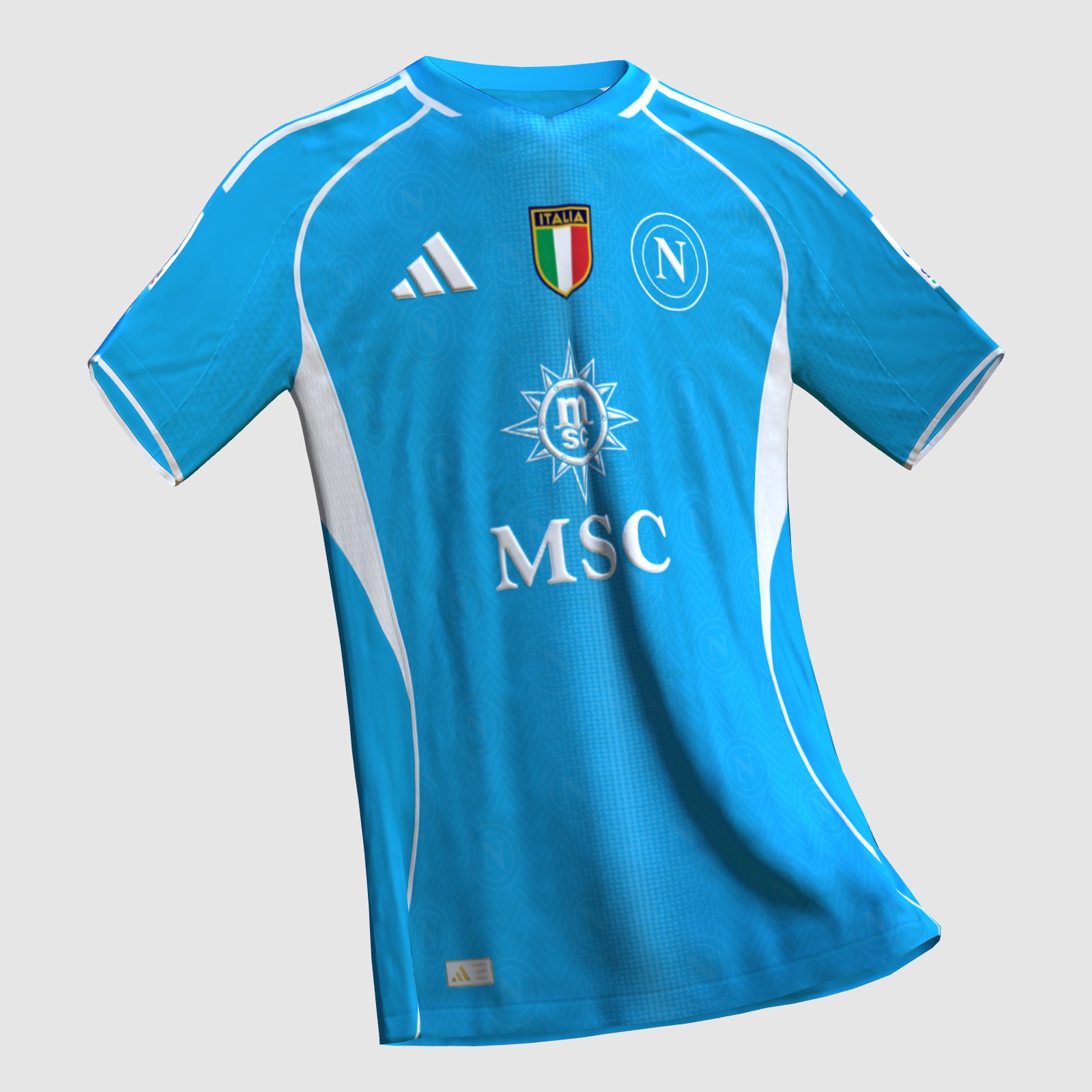 Napoli 26/27 Home Kit Adidas Concept - FIFA Kit Creator Showcase