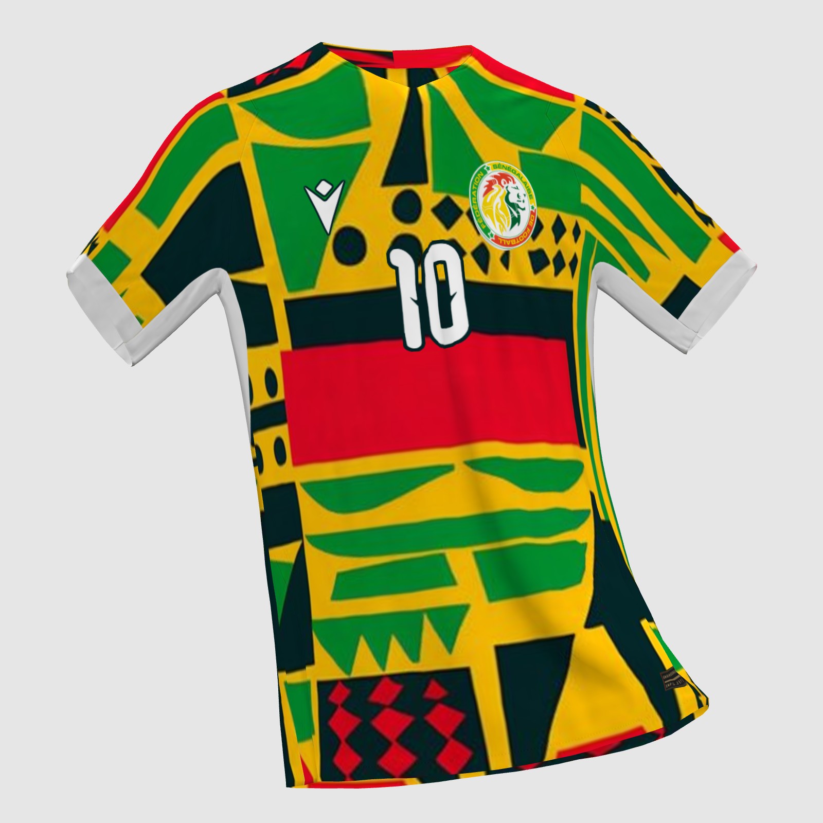 Senegal AFCON Away Kit - FIFA Kit Creator Showcase