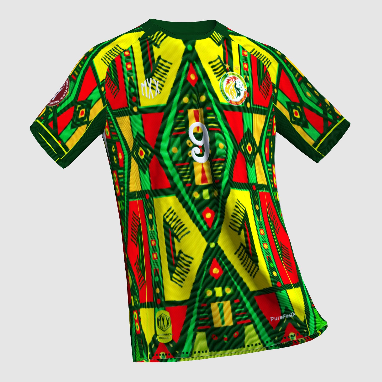 Sénégal AFCON Champion Maruxx Kit V2 -XerxeesXI - FIFA Kit Creator Showcase