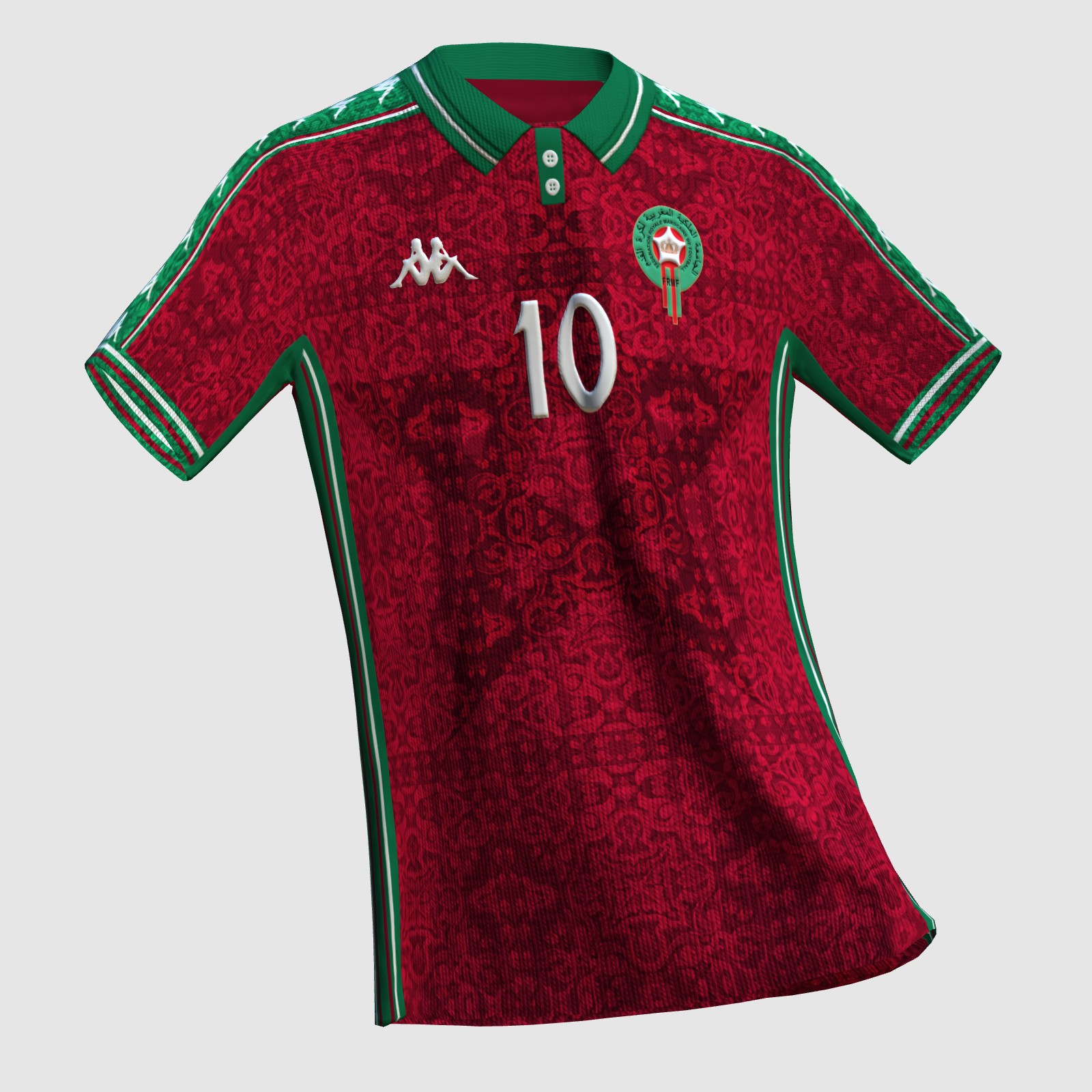 Morocco X Kappa Home Kit Concept - FIFA Kit Creator Showcase