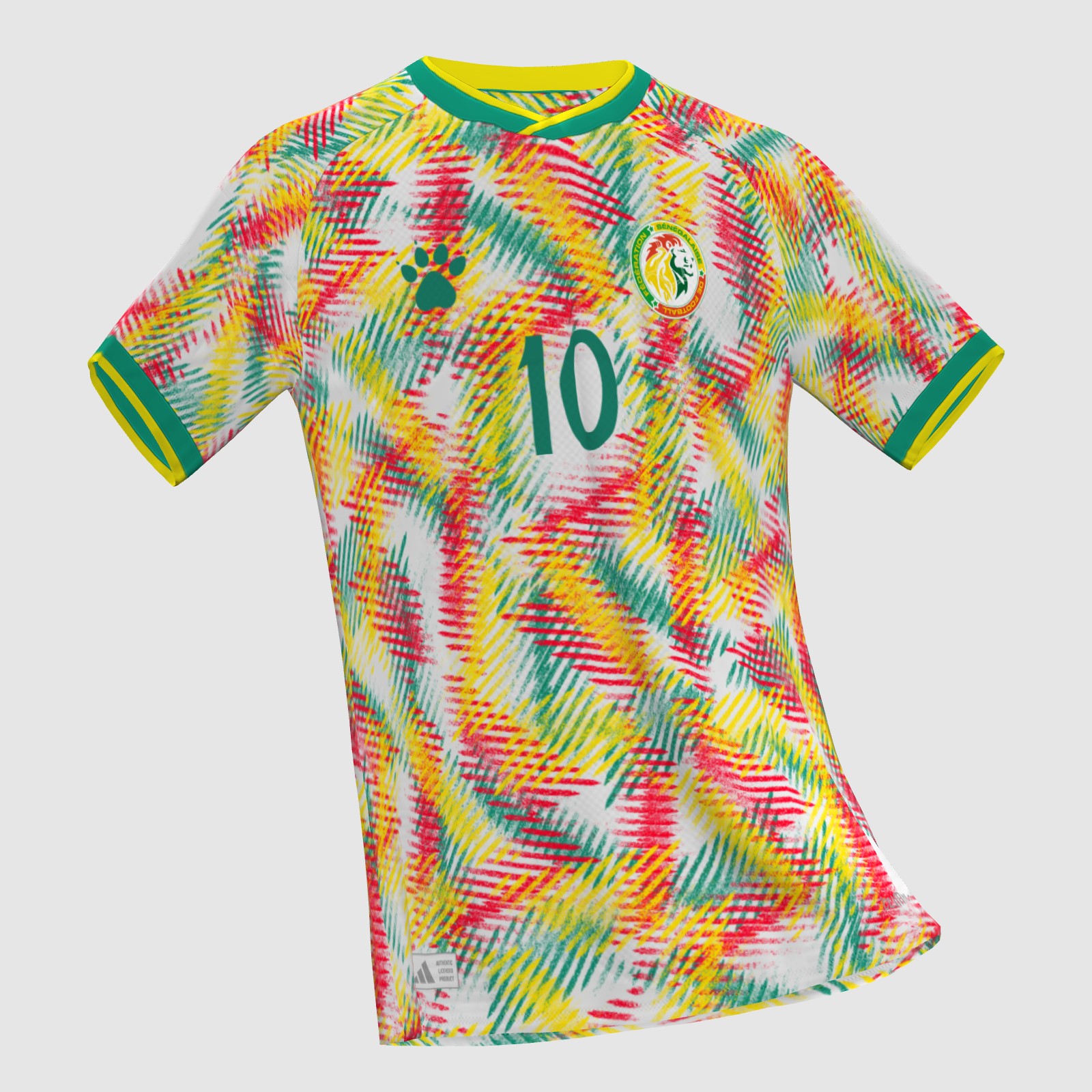 Senegal home kit concept - FIFA Kit Creator Showcase